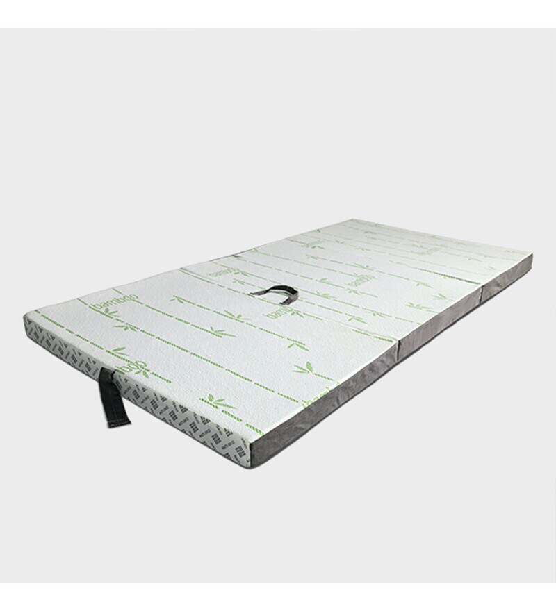 Buy Bamboo 3 Inch Foldable Mattress By Bamboo Mattress Online - Single ...