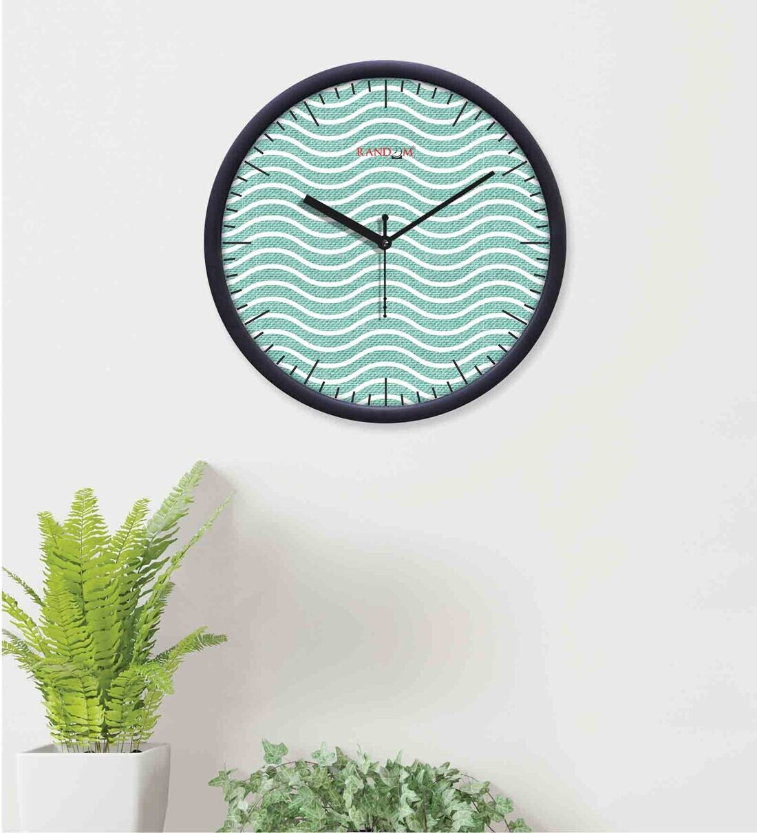 Buy Tic Toc Black Plastic 11 Inches Decorative Wall Clock by Random at 3% OFF by Random | Pepperfry