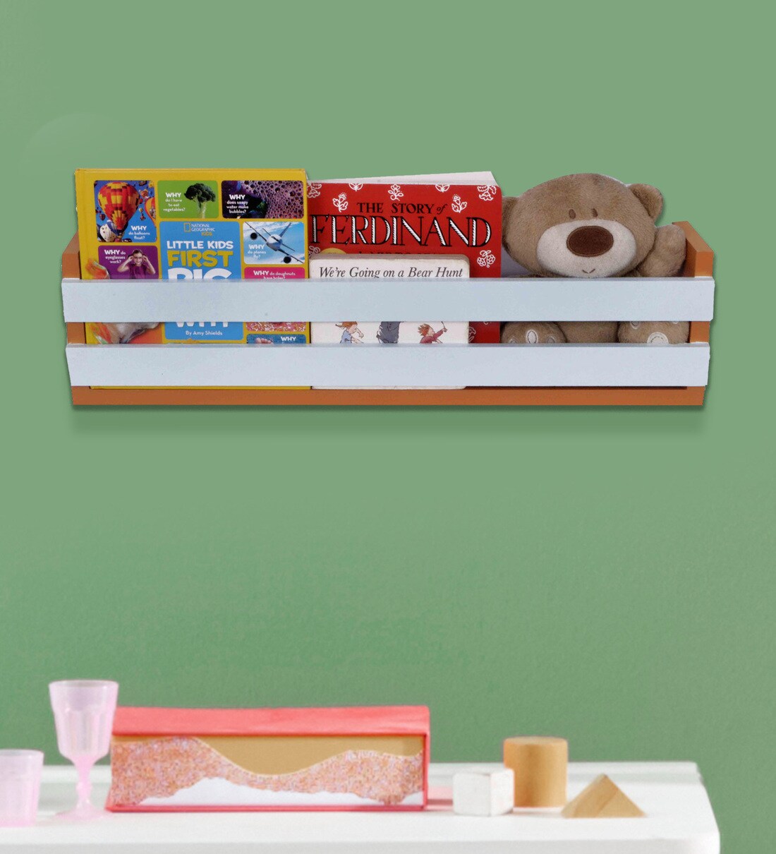 Buy Tinkle Binkle Wall Shelf by Ikooji Online - Wardrobes - Bed Room ...