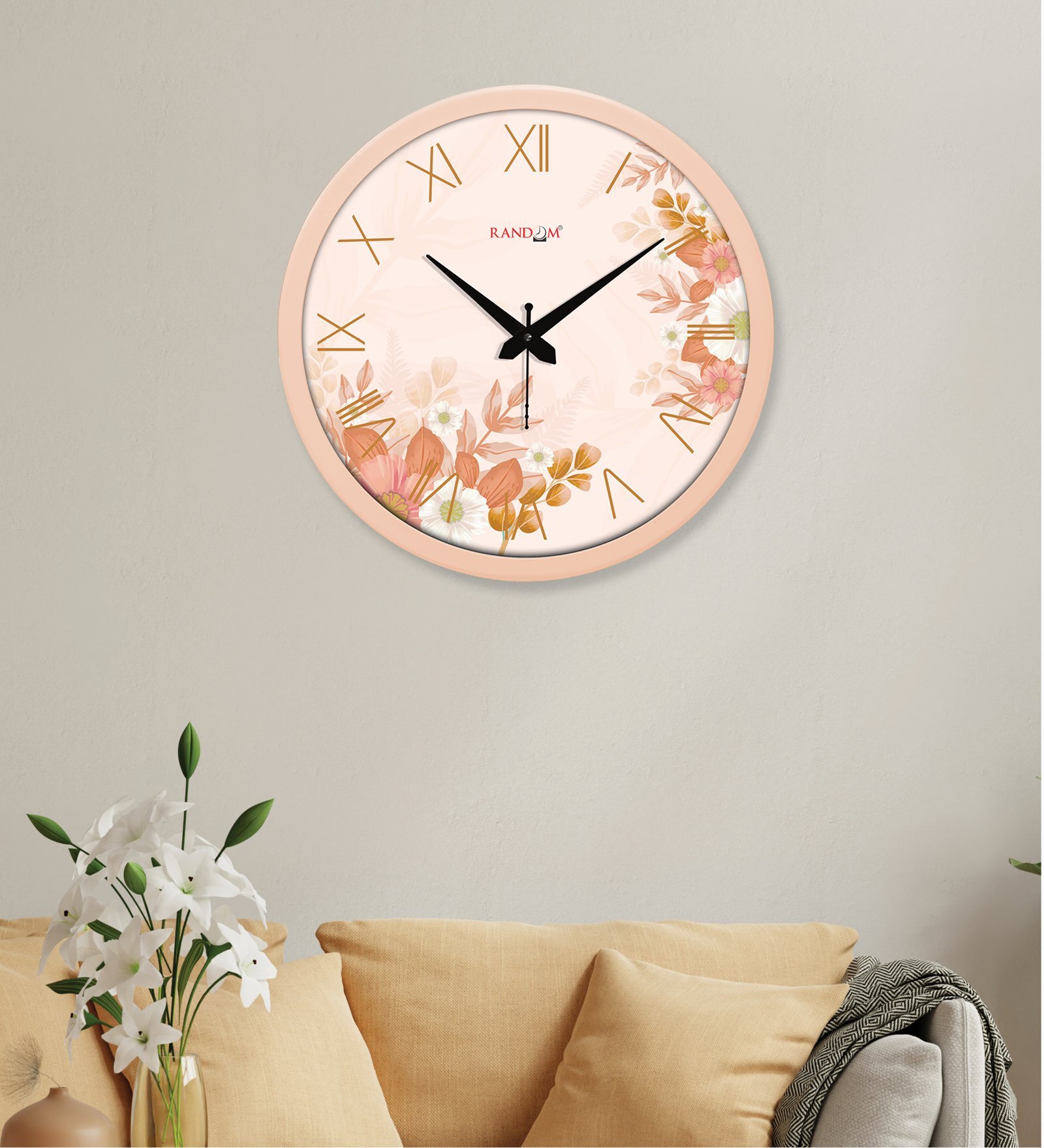 Buy Tic Toc Multicolour Plastic Wall Clock at 4% OFF by Random | Pepperfry