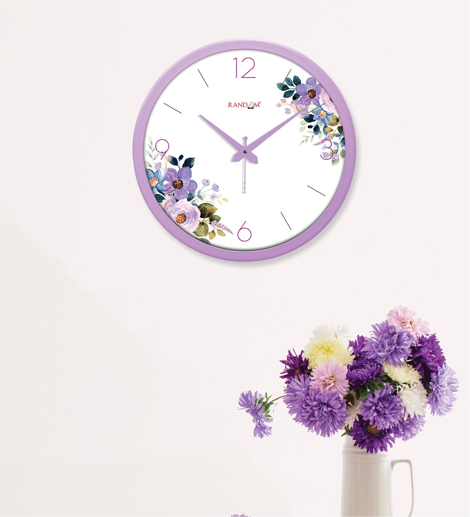 Buy Tic Toc Multicolour Plastic Wall Clock at 25% OFF by Random | Pepperfry