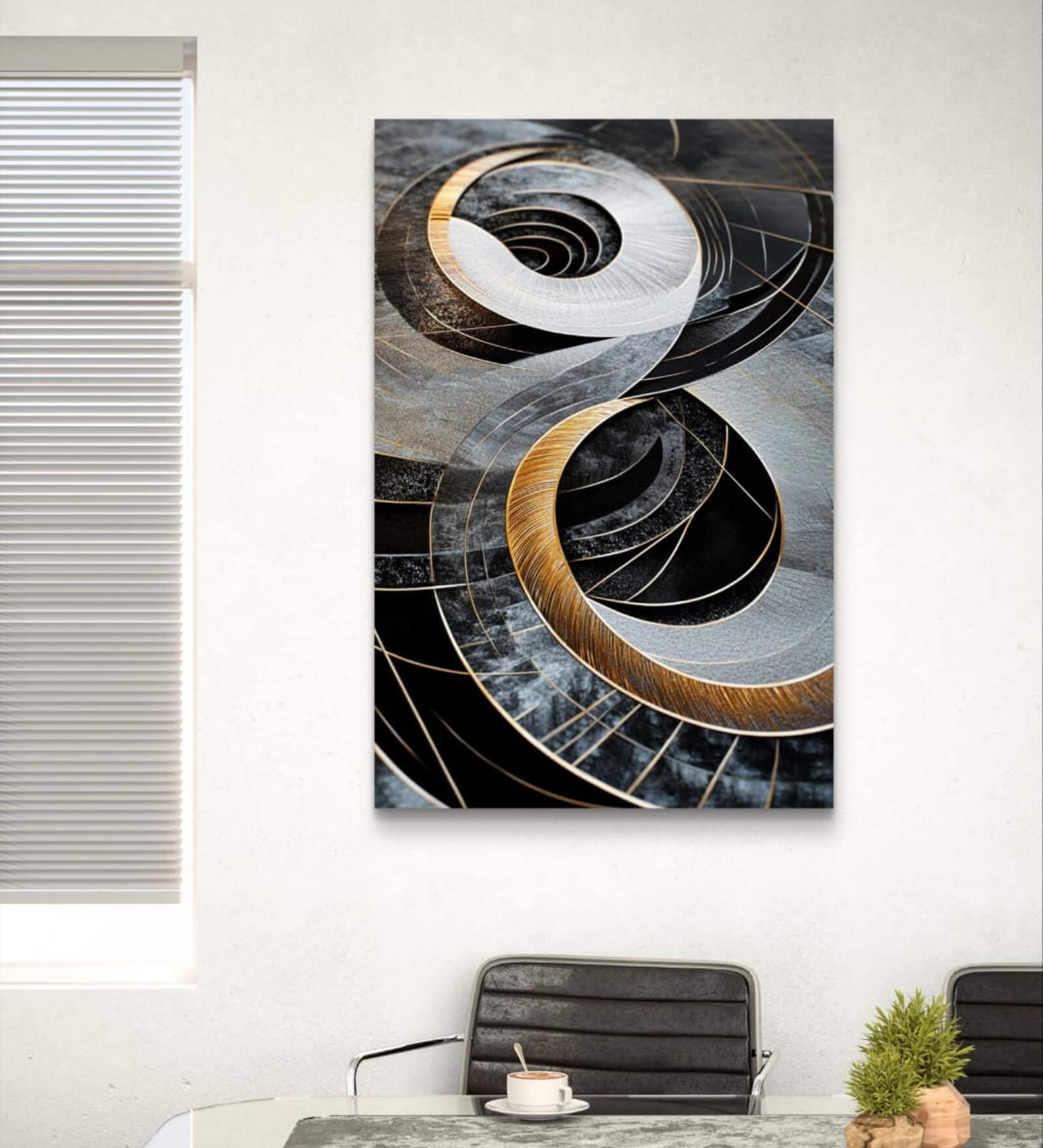 Buy time and space 003 20inx16in Gallery Wrap Canvas Painting at 6% OFF ...