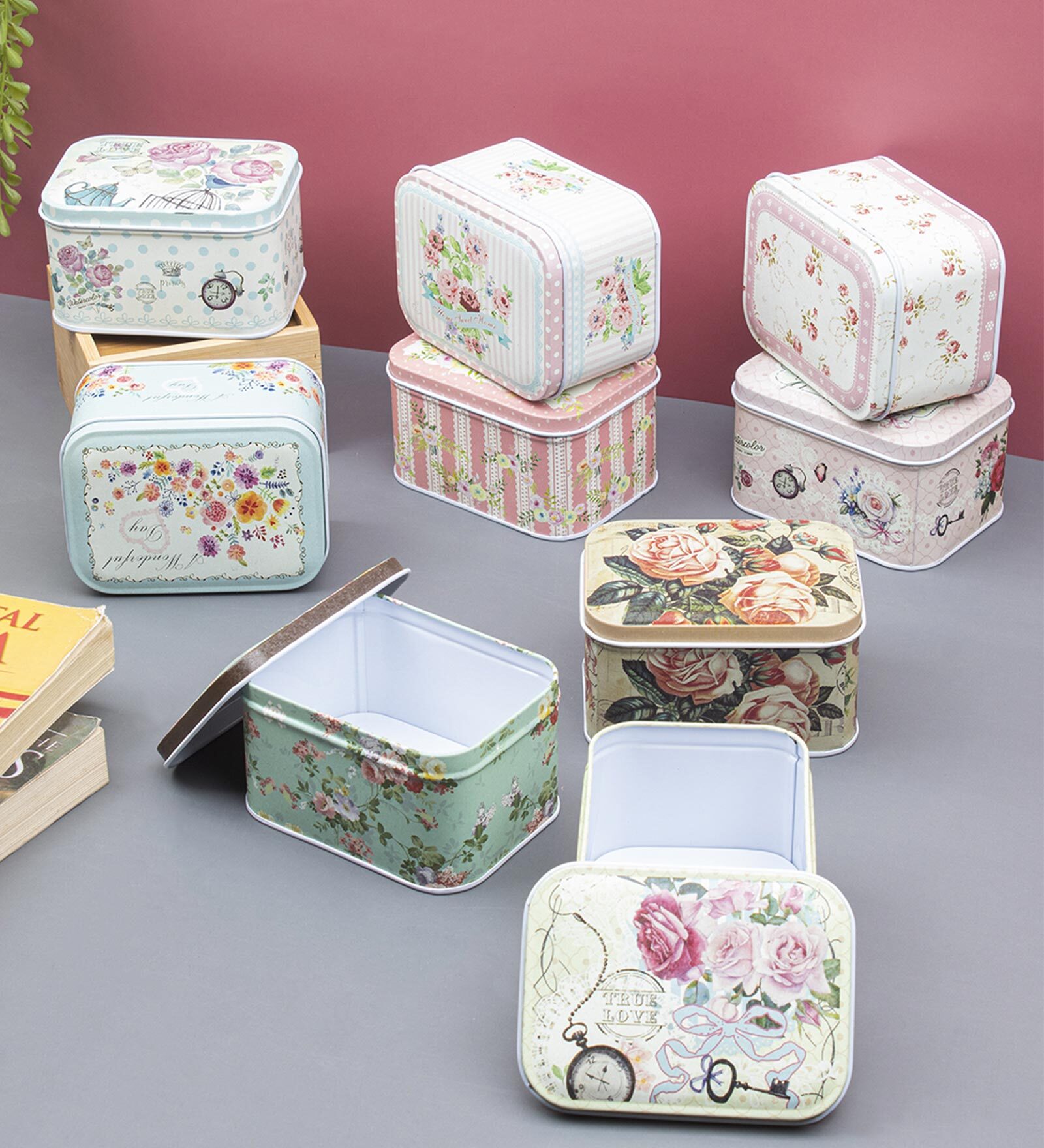 Buy Tin Box Set Of 2 at 33% OFF by Market 99 | Pepperfry
