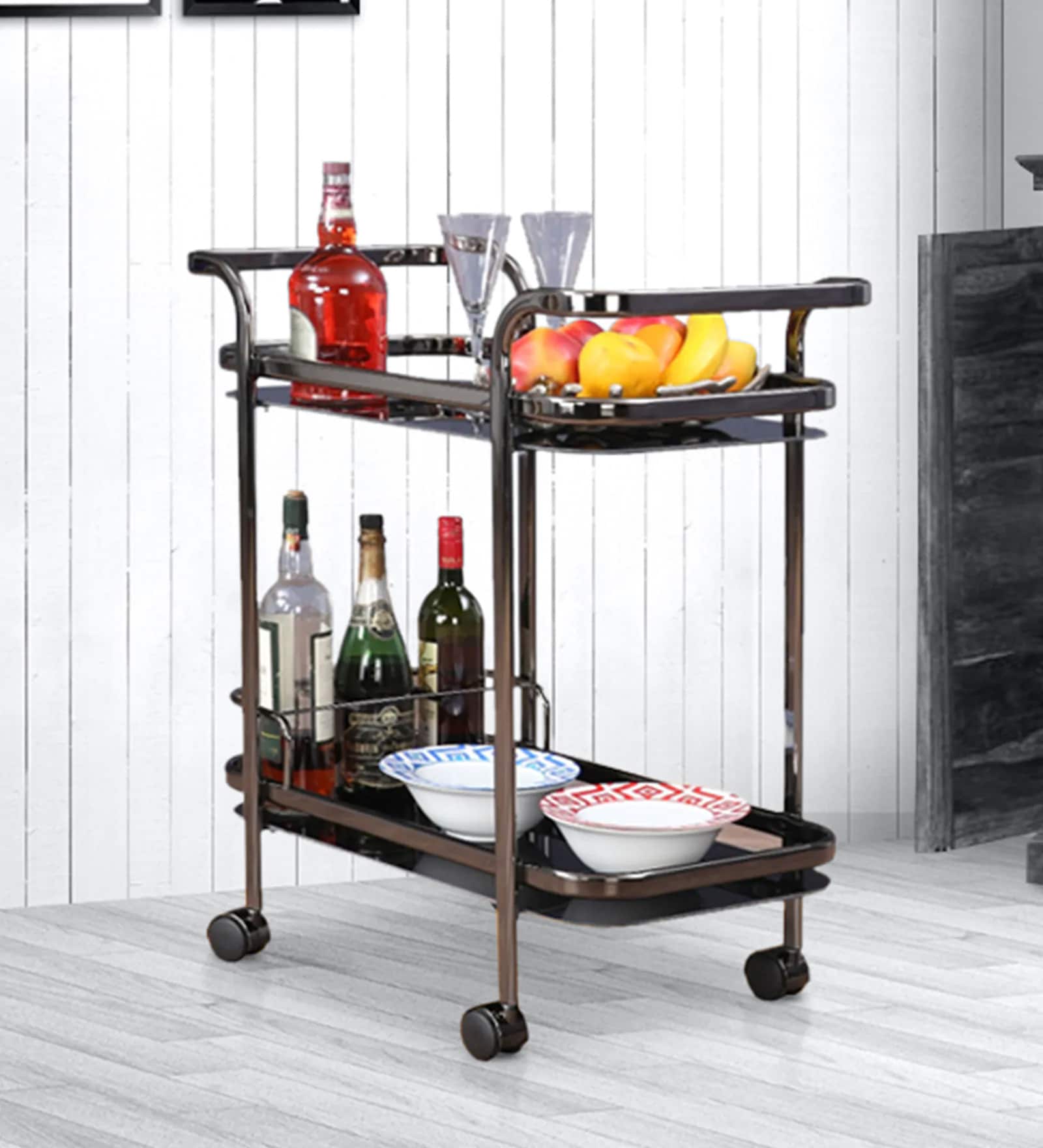 Buy Titan Bar Trolley at 61% OFF by HomeTown | Pepperfry