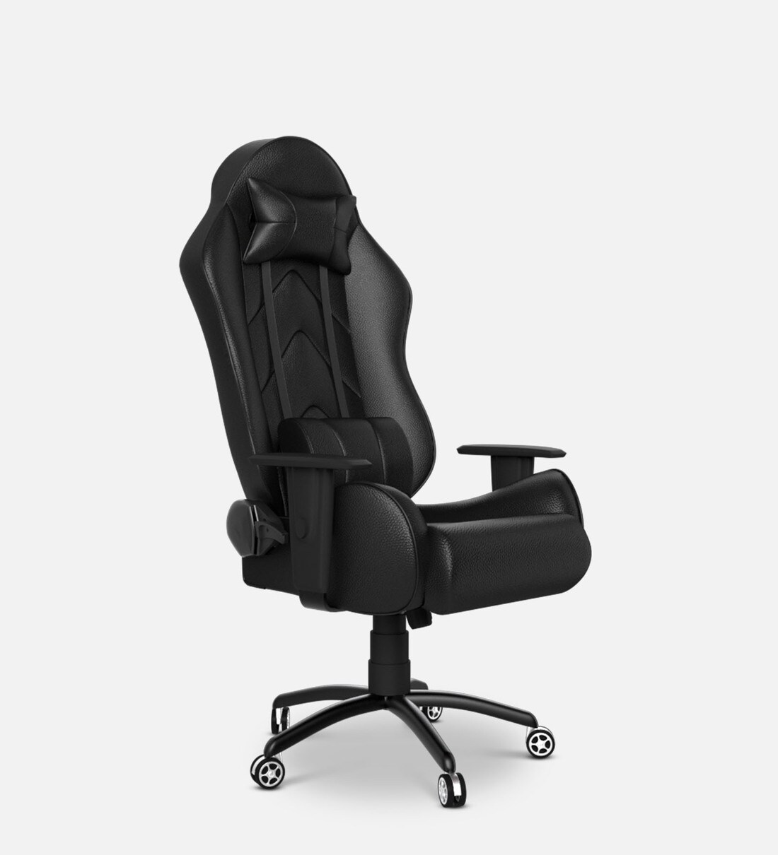 Buy TopGun High Back Gaming Chair with Lumbar Support in Black Colour ...