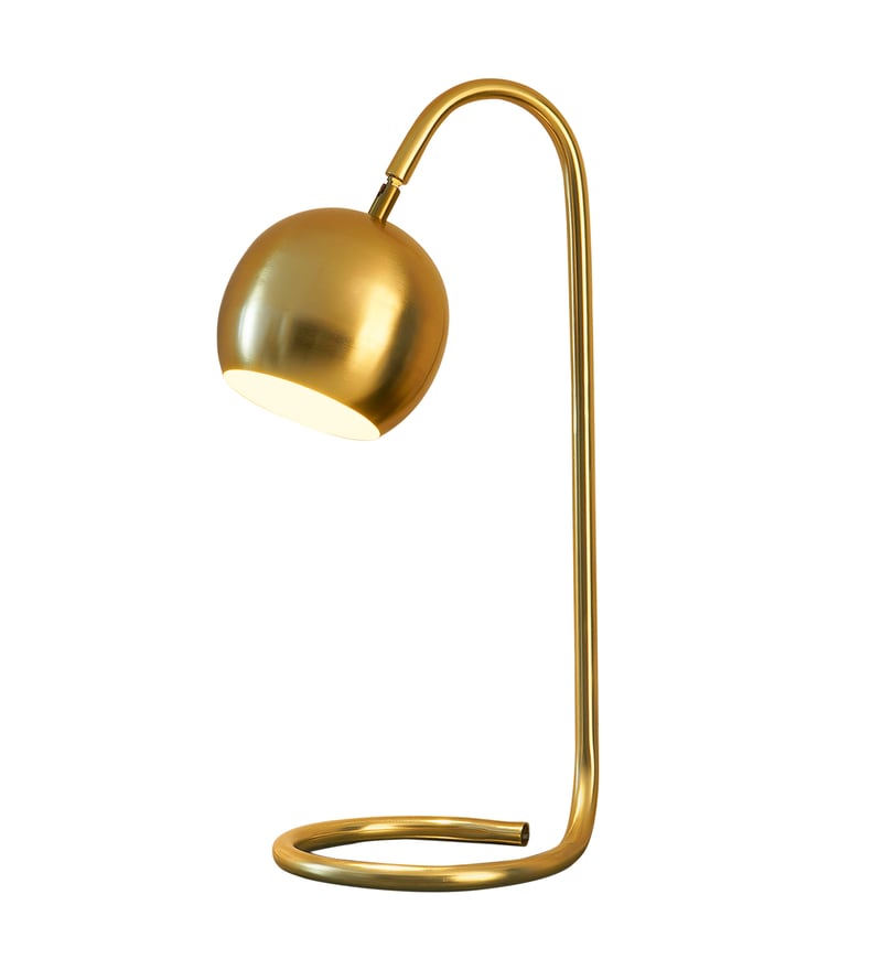 Buy Louise Gold Study Lamp With Metal Base By Kapoor E Illuminations ...