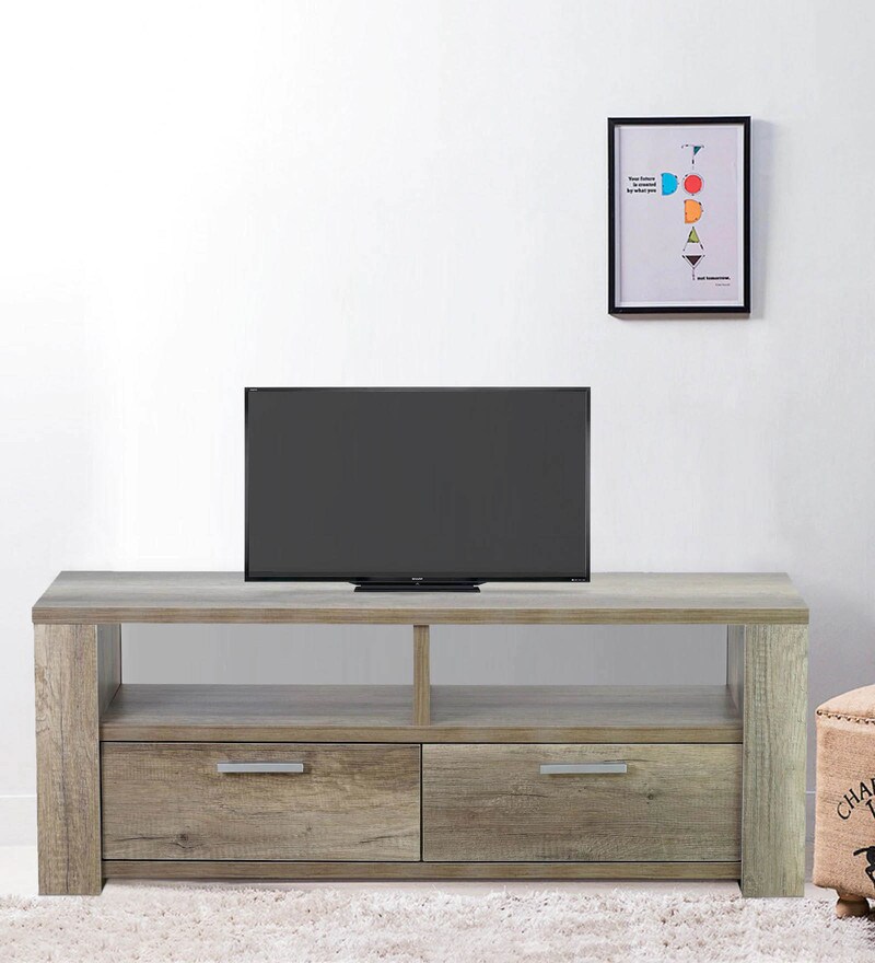 Buy Tomi TV Unit in Canyon Monom Finish by Evergreen Online - Modern TV ...