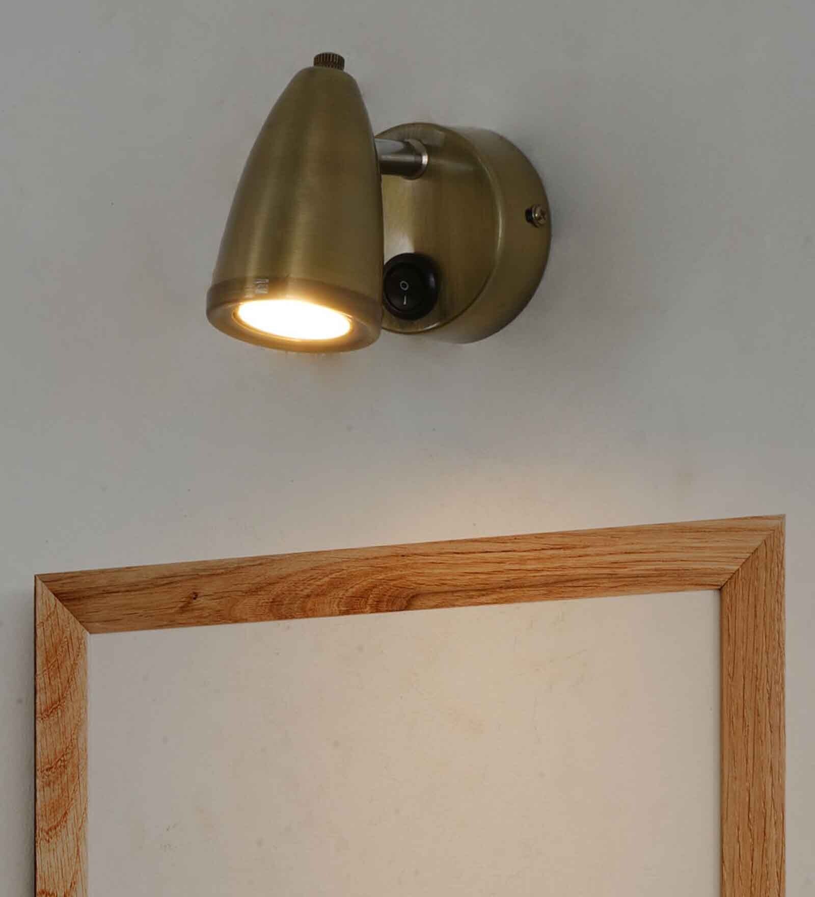 Buy Transitional Metal Spot Light (Brass Finish) at 89% OFF by Fos ...