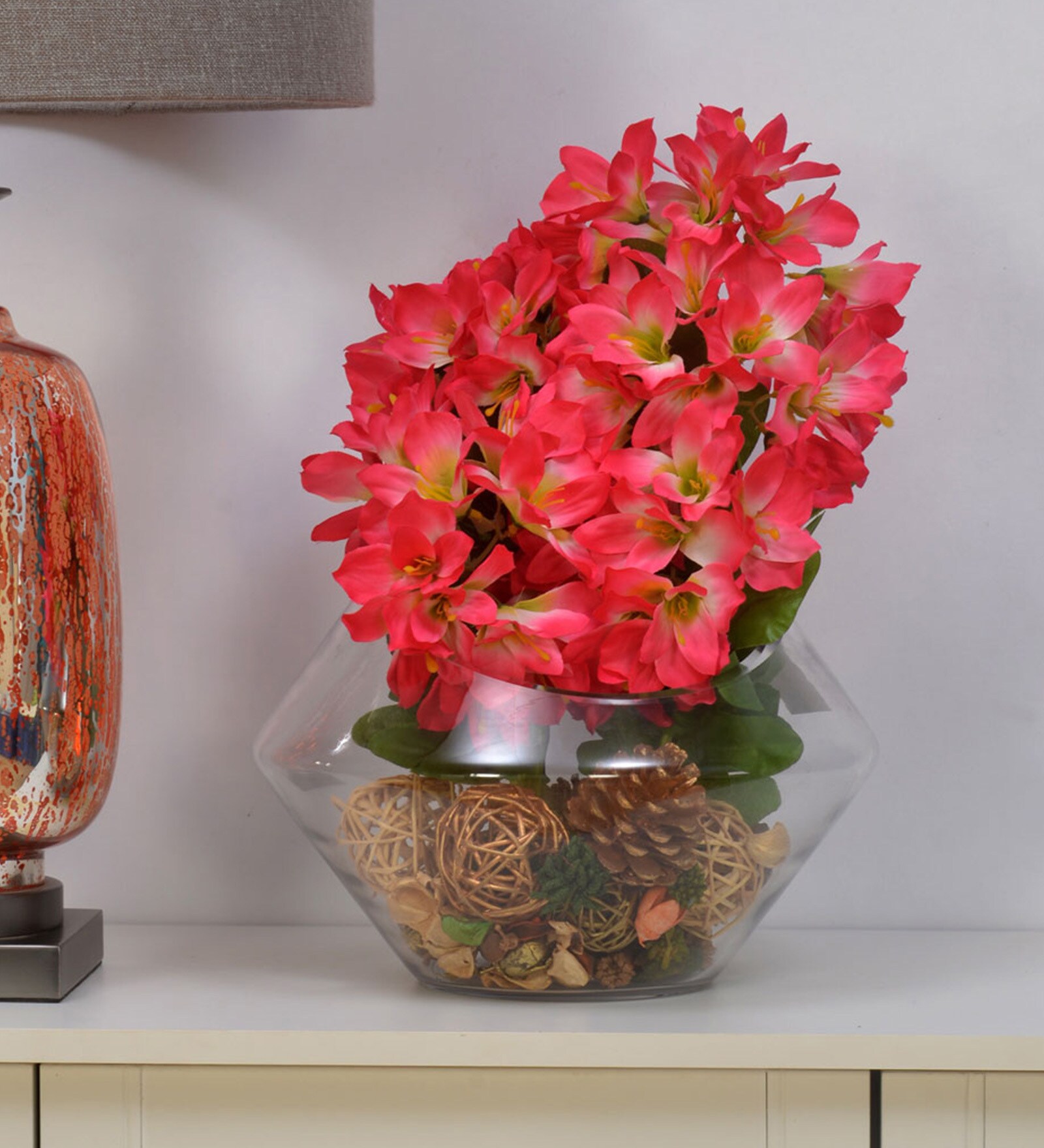 Buy Transparent Glass Bowl Pot by @home Online - Serving Bowls ...