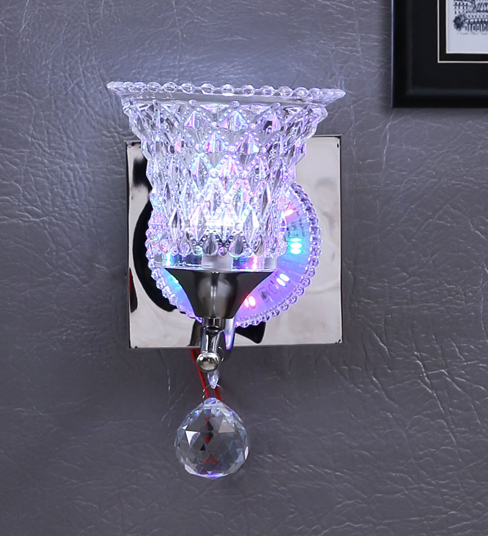 Buy Transparent Glass Wall Light by Aesthetic Home Solutions Online ...