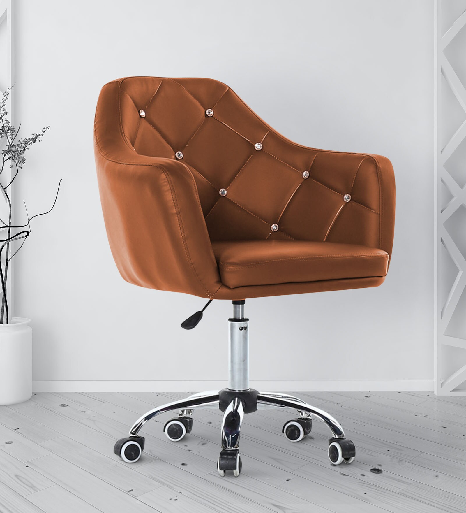 Buy Triva Guest Chair in Tan Colour at 47% OFF by Furniturstation ...