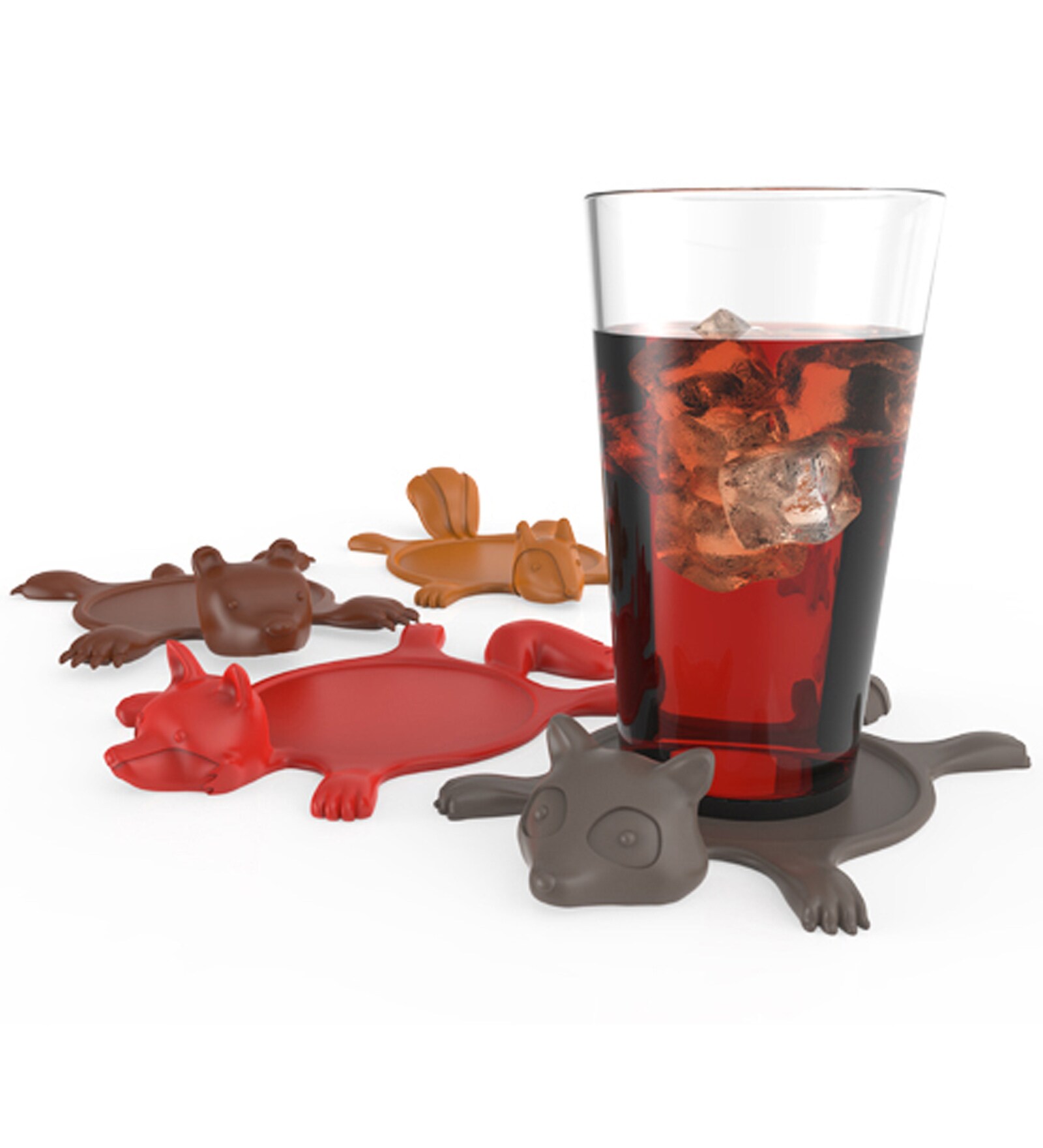 Buy True Zoo Smashed Animal Coasters Online - Coasters - Tableware ...