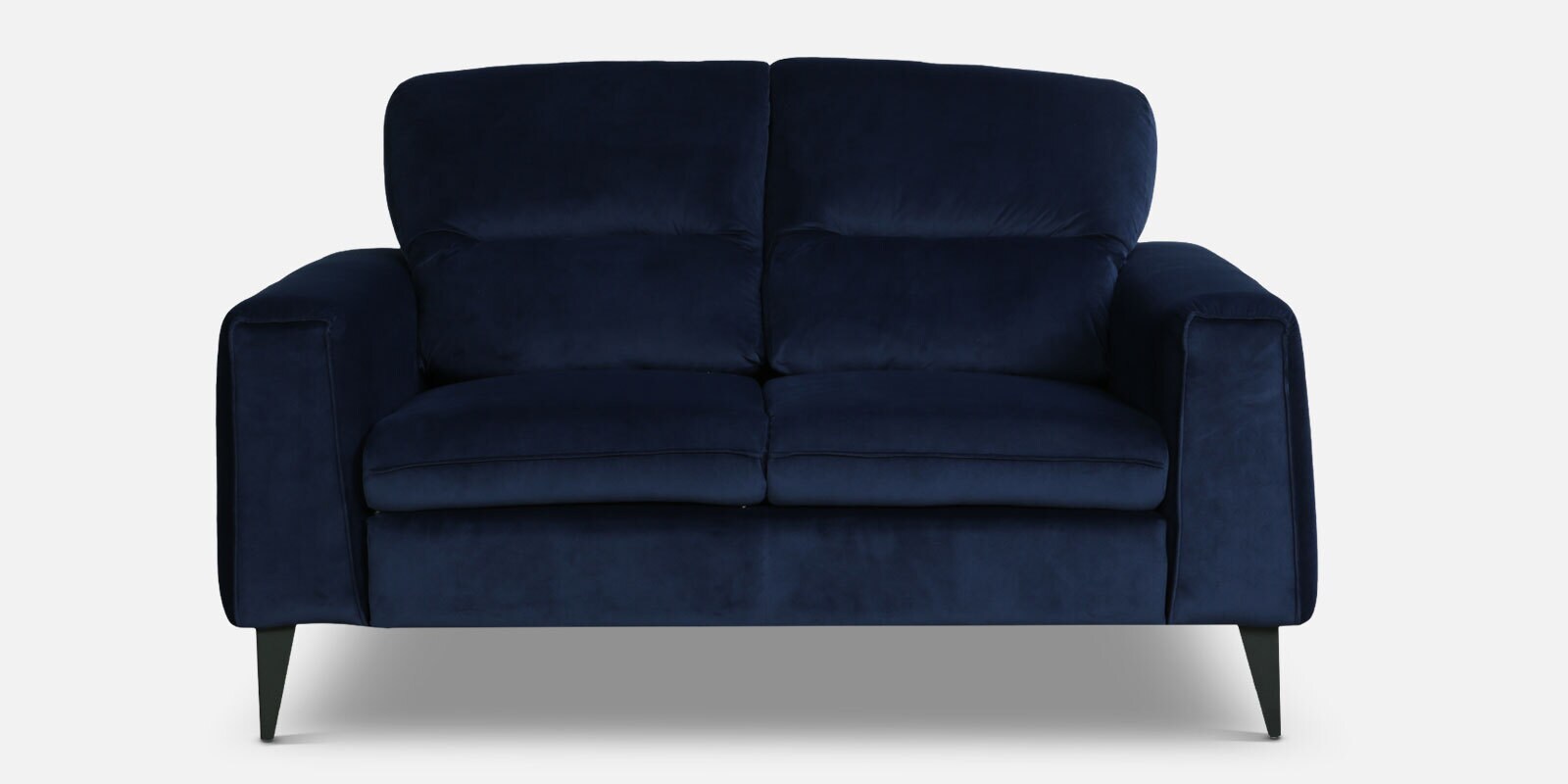 Buy Volkach Velvet 2 Seater Sofa In Blue Colour at 6% OFF by Casacraft ...