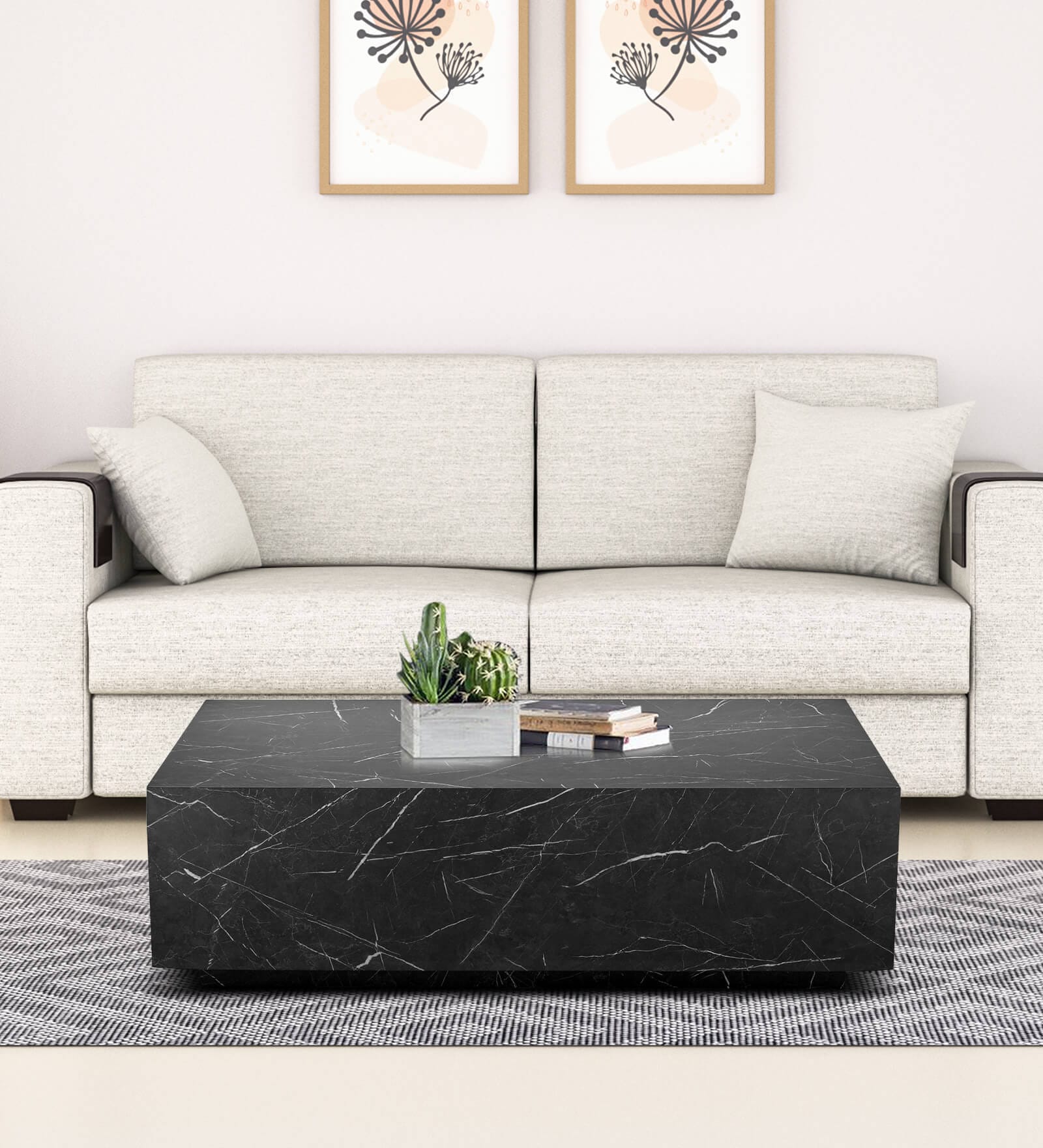 Buy Turin Coffee Table in Black at 20% OFF by Bhati Impex | Pepperfry