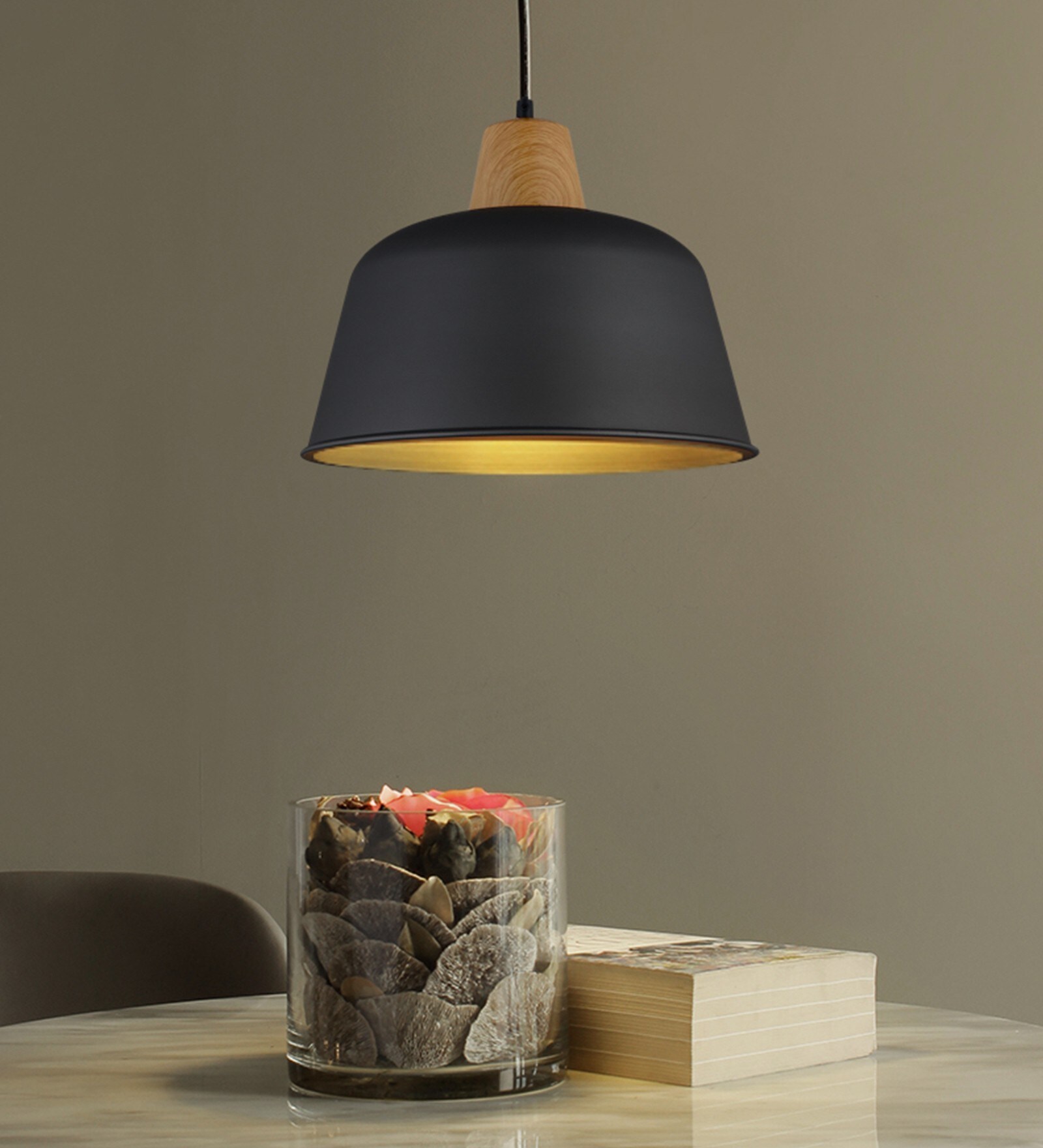 Buy Turnel Grey Metal Single Hanging Lights by Jainsons Emporio at 10% ...