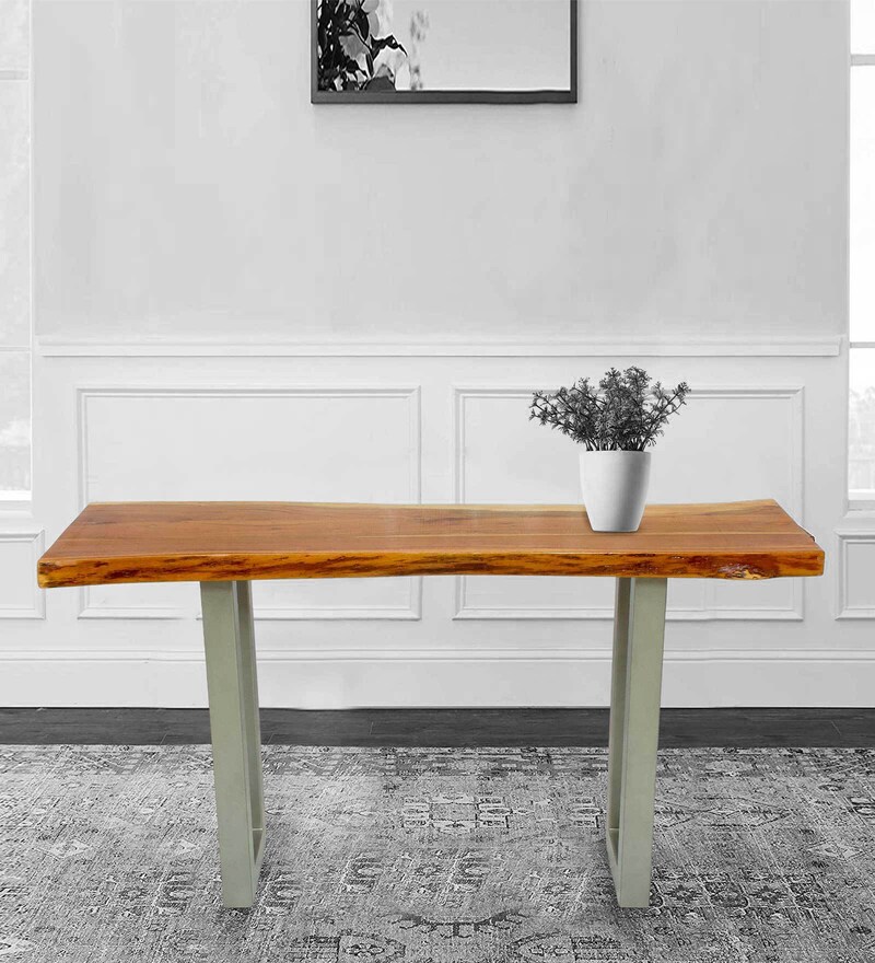 Buy Tuff Console Table In Natual Colour By Care Furniture Online ...