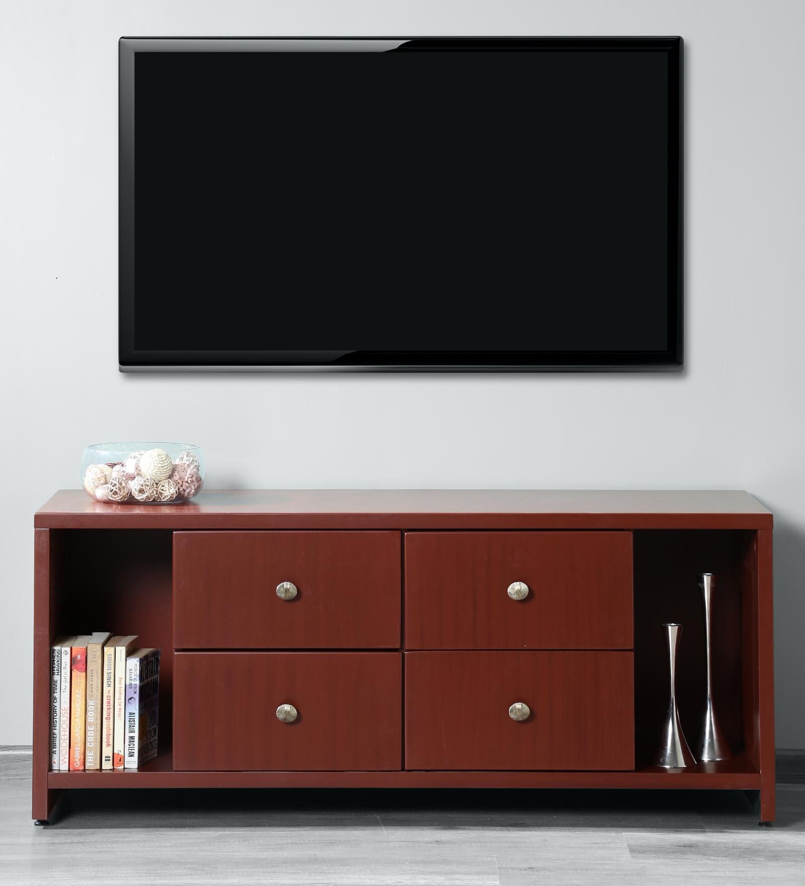 Buy Paris TV Console at 30% OFF by Crystal Furnitech | Pepperfry
