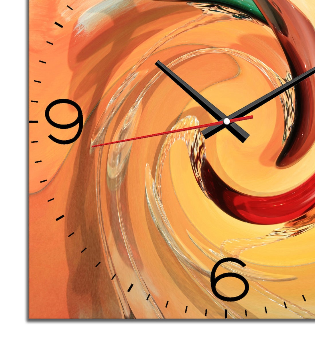 Buy Twister Wall Clock in Multicolour by WENS Online - Kids Wall Clocks ...