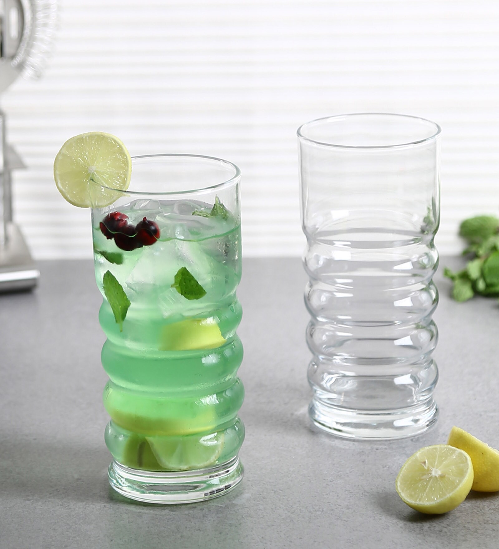 Buy Glass 365 ML Tall Glass- Set of 6 by Uniglass Online - Tall Glasses ...