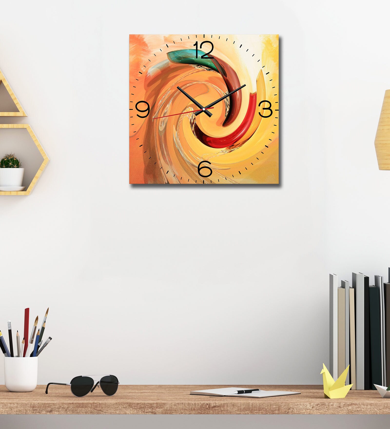Buy Twister Wall Clock in Multicolour by WENS at 28% OFF by Wens ...