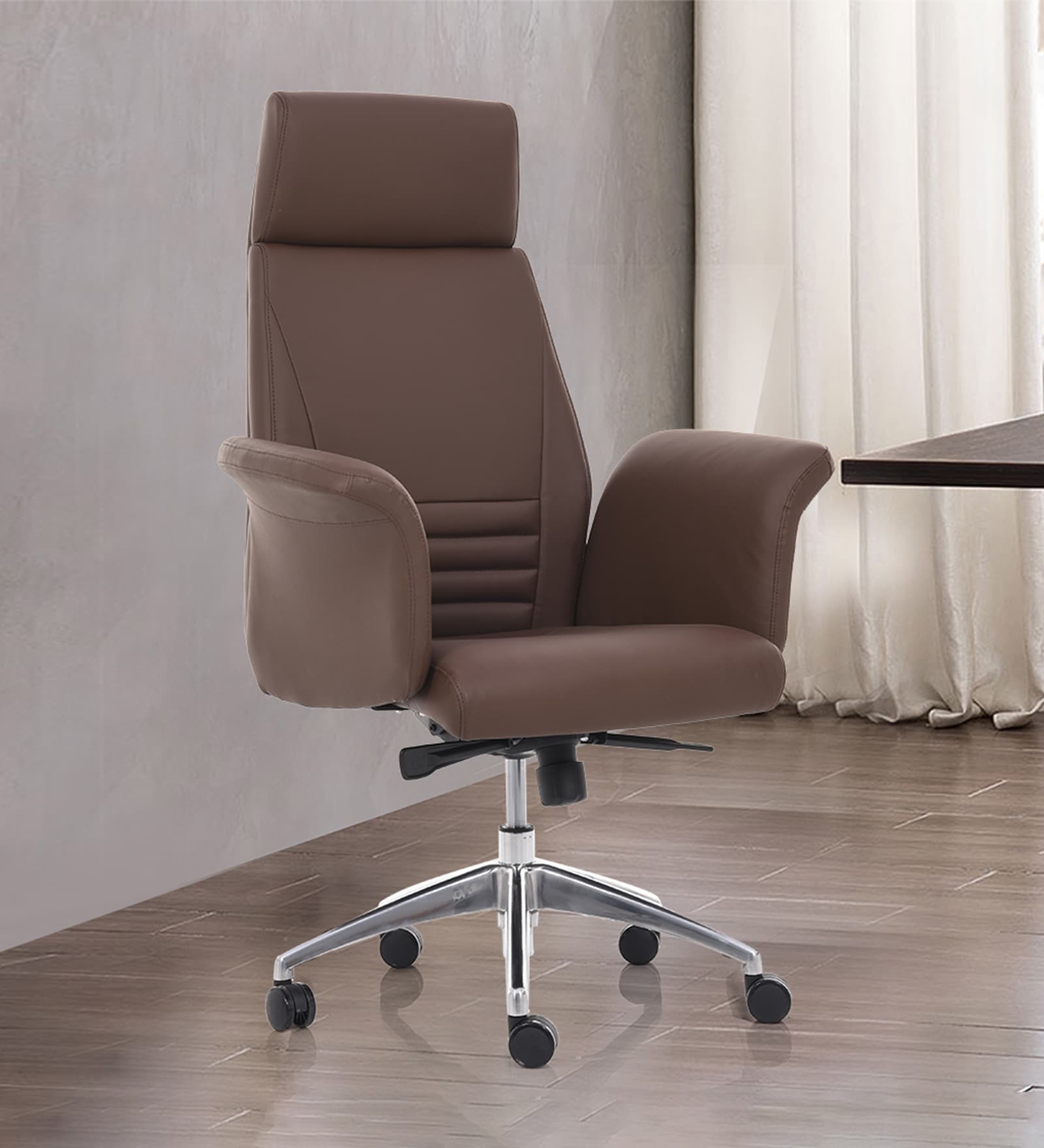 Buy Volter Boss Chair by RoyalOak Online - Executive Chairs - Executive ...