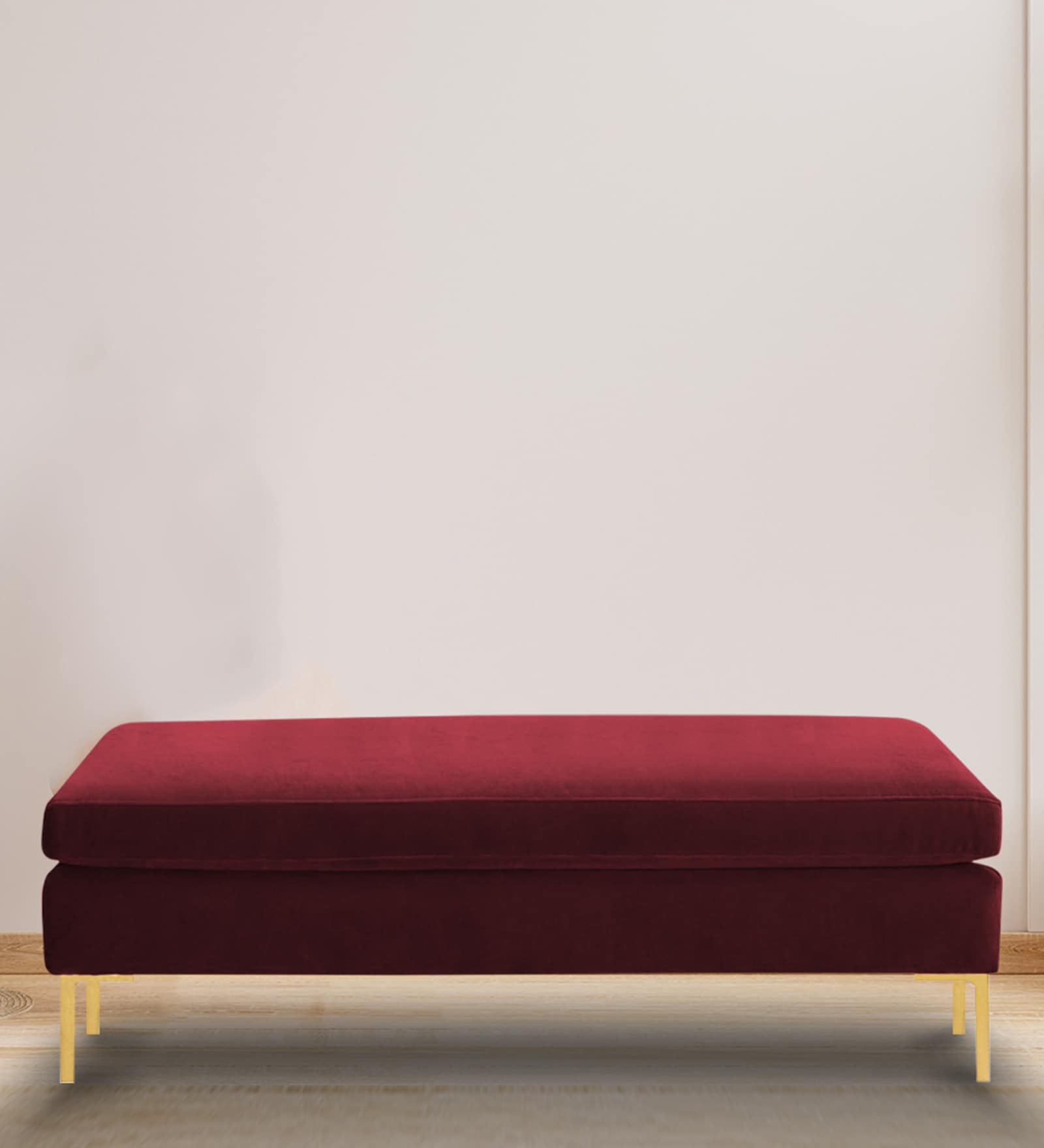 Buy Two Fabric Bench in Red Colour at 29% OFF by Casacraft from ...