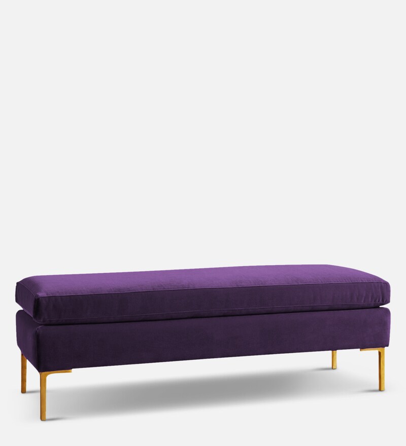 Buy Pop Bench in Purple Colour by Dreamzz Furniture Online - Benches ...