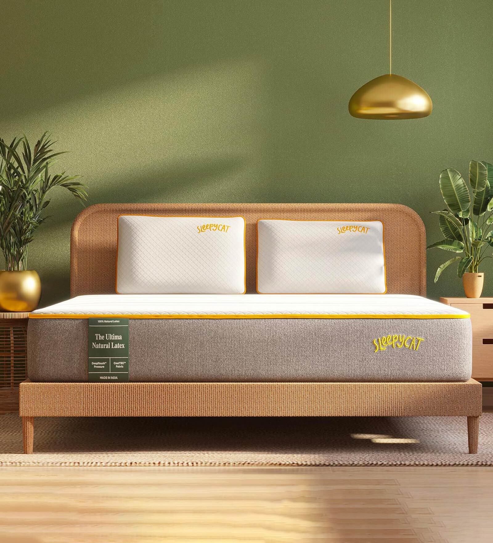 Buy Ultima 10 Inch Natual Latex Queen Size Mattress at 15% OFF by ...