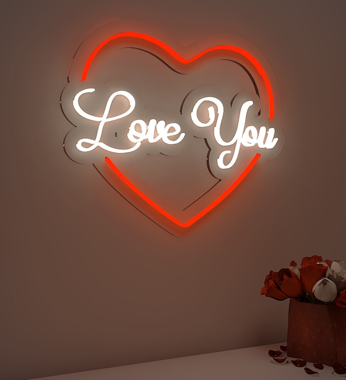 Buy Unique Design Love You Neon Light (Available in Multiple Colors) at ...