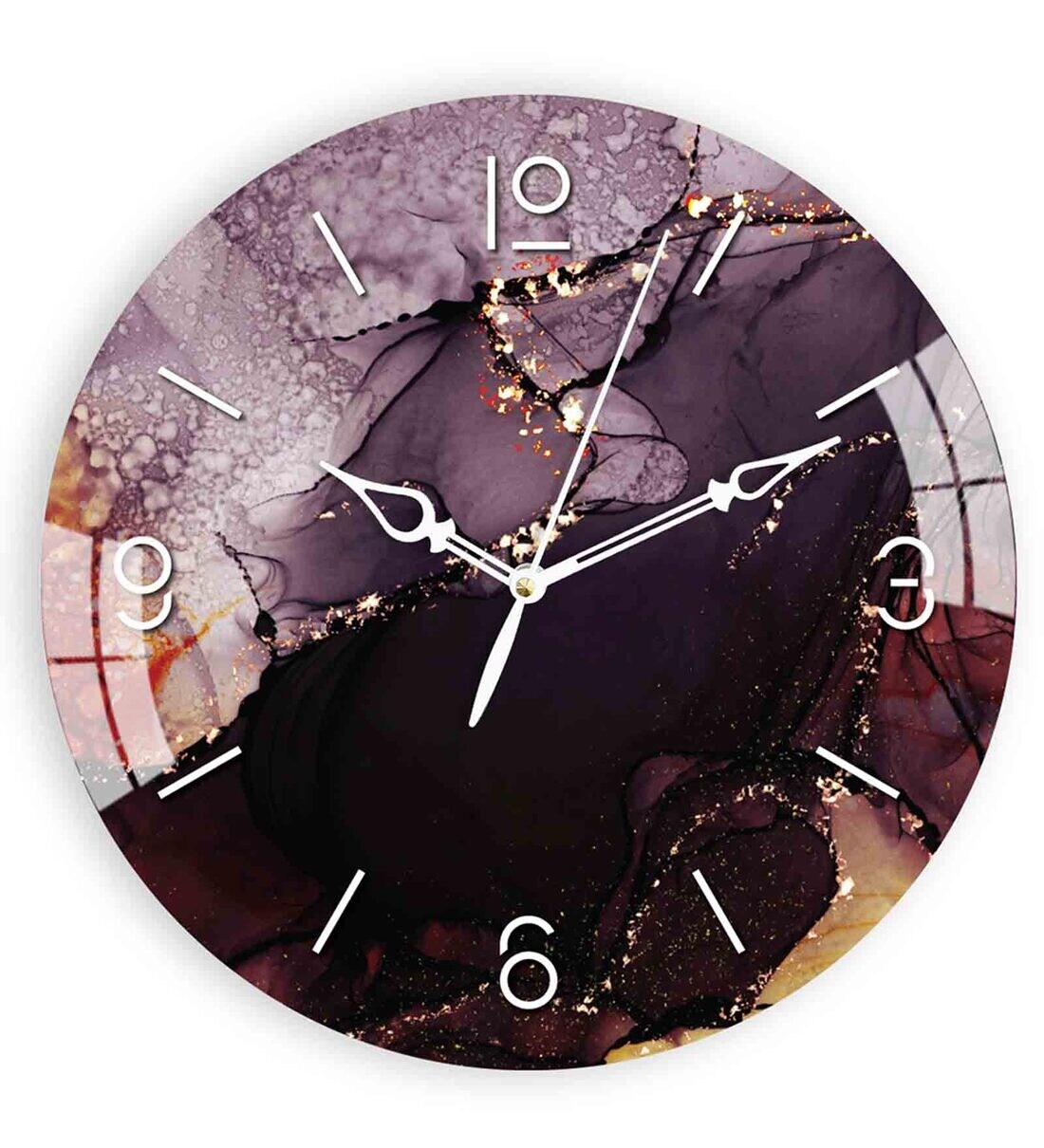 Buy Uniques Shades Acrylic Wall Clock by The Next Decor Online - Modern ...