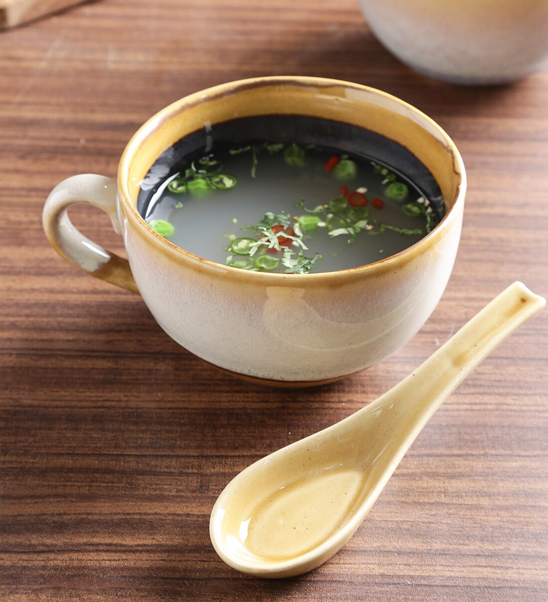 Buy 300 ML Ceramic Soup Bowls Set Of 6 By Unravel India Online Soup 