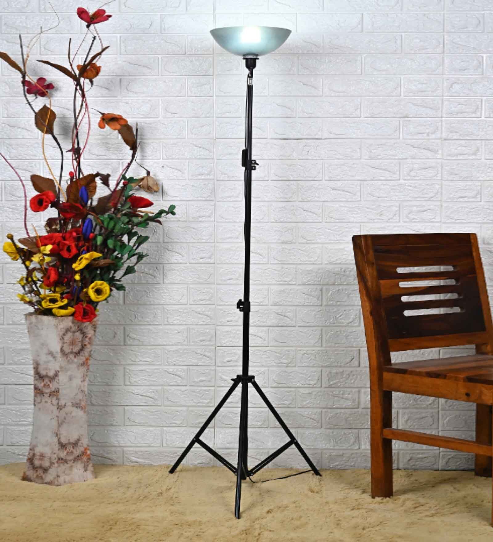 Buy Uplight Tripod (Adjustable Height) Floor Tripod Floor Lamp with ...