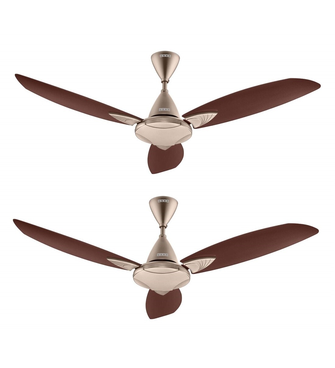 Buy Usha Bloom Primrose Goodbye Dust Ceiling Fan 1250 Mm (Sparkle ...