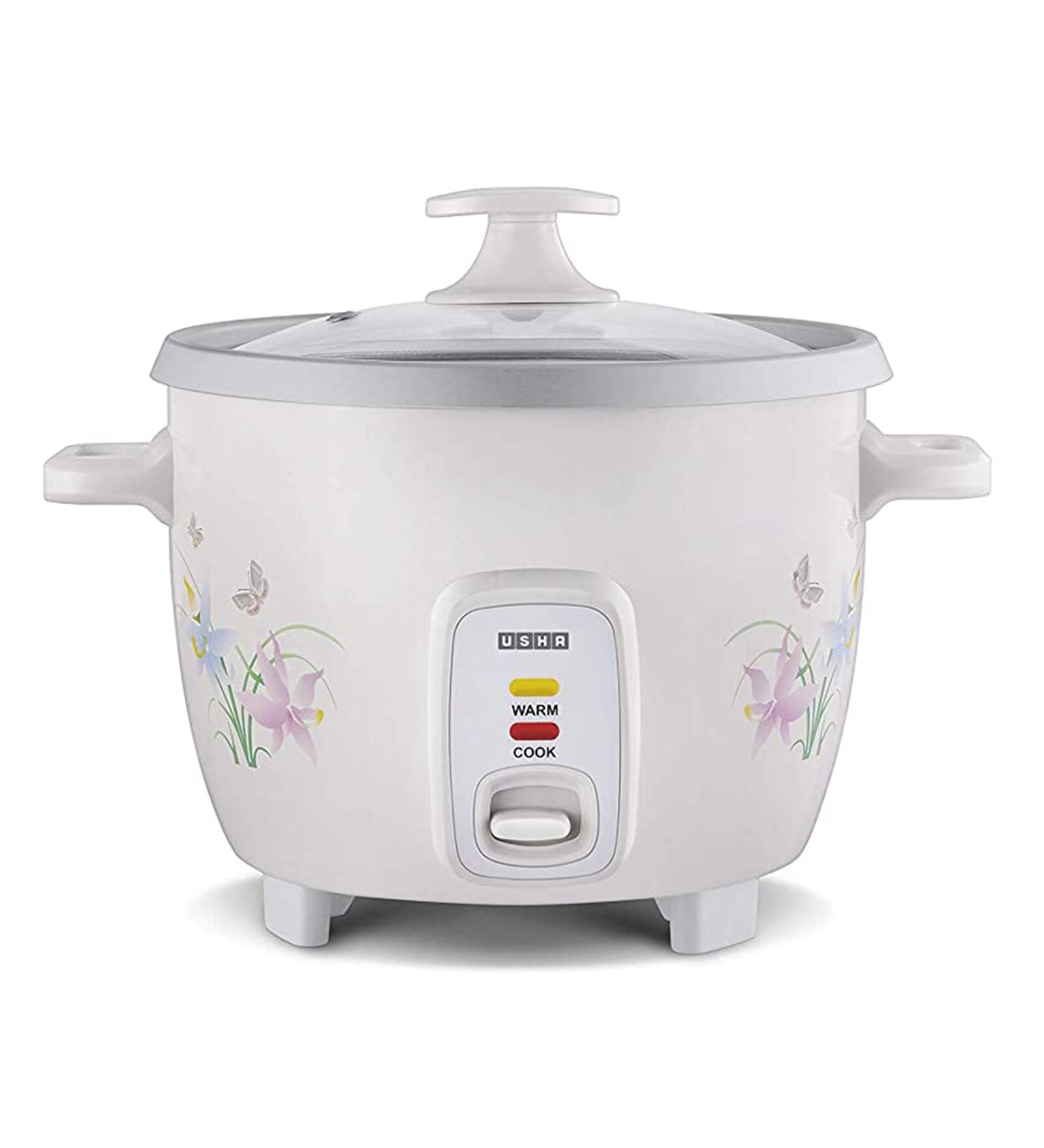 Buy Usha 3710 1 Litres 500W Automatic Rice Cooker in White Colour at 10 ...
