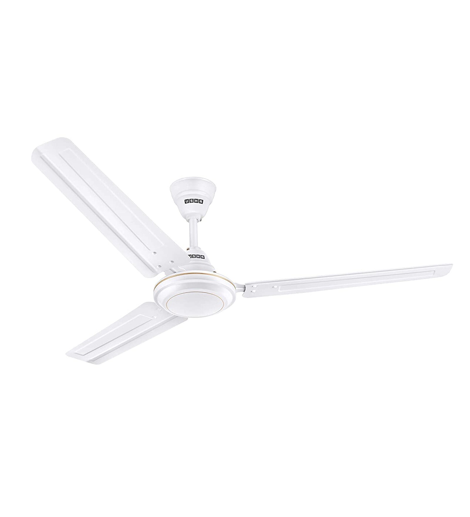 Buy Usha Racer 1200mm Ultra High Speed 400RPM Ceiling Fan in White ...