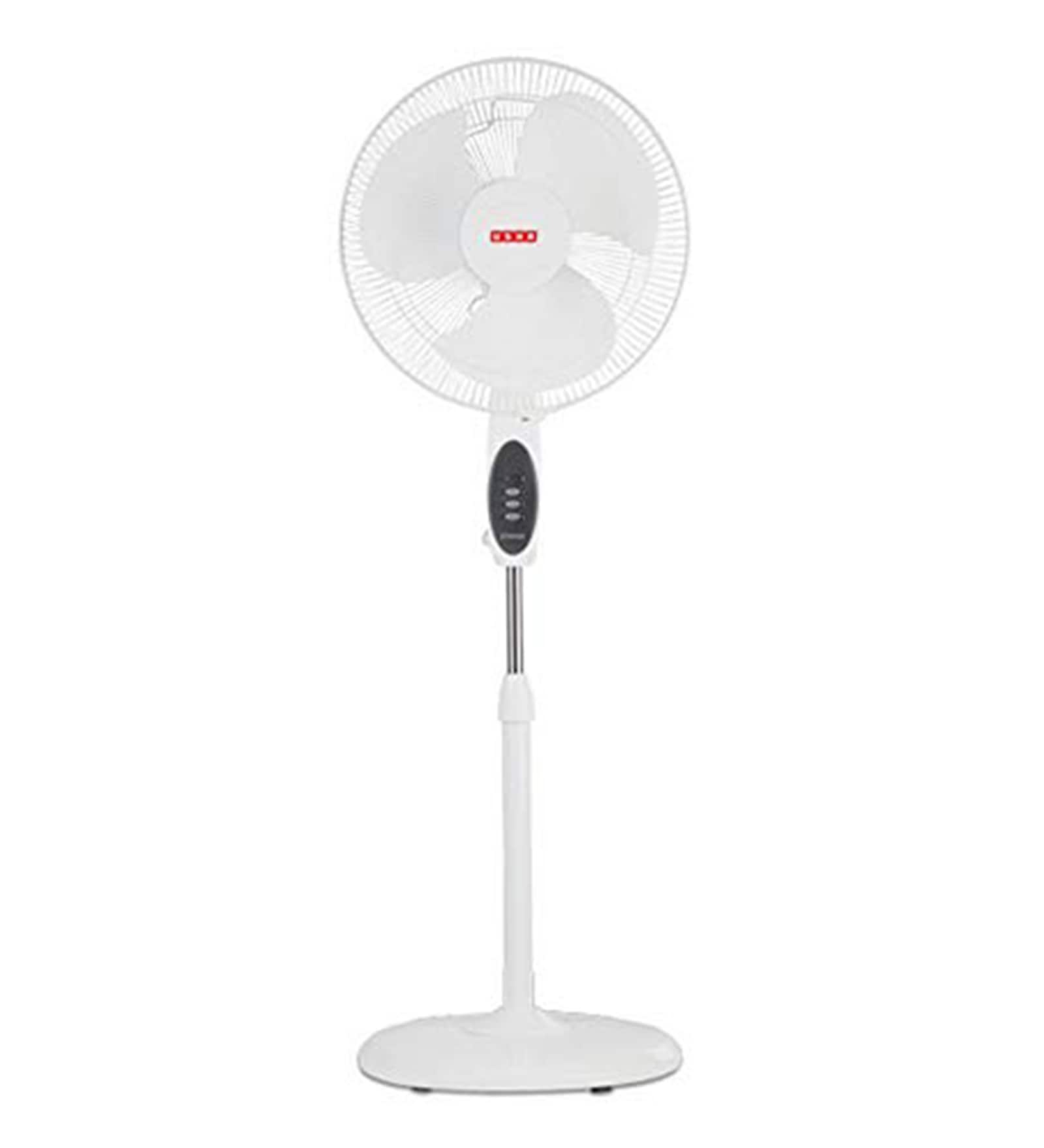 Buy Usha Striker Hi-Speed 400mm Pedestal Fan in White Colour by Usha ...