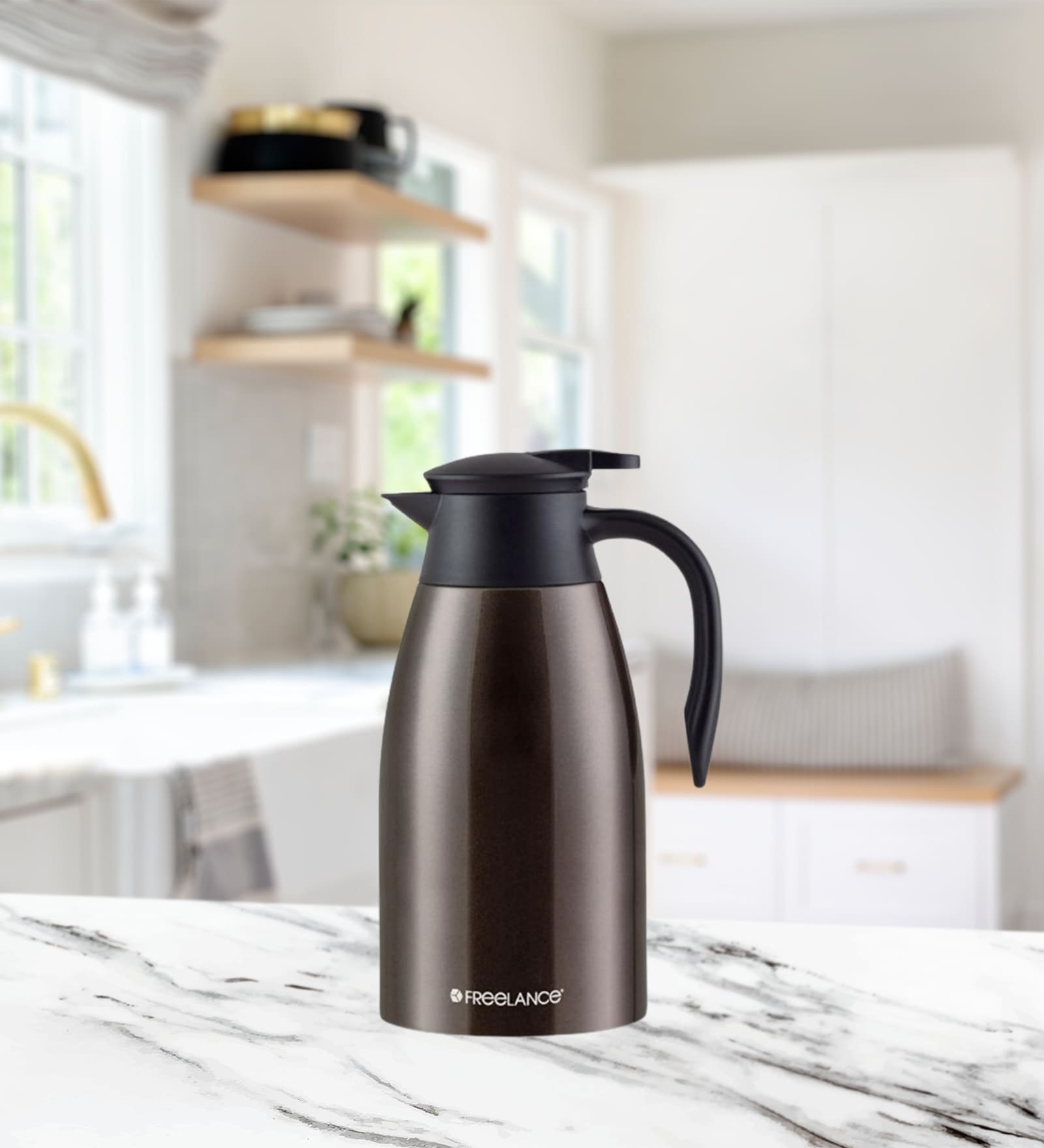 Buy Coffee Vacuum Insulated 2000ml Acrylic 1 Pc Flasks at 5% OFF by ...