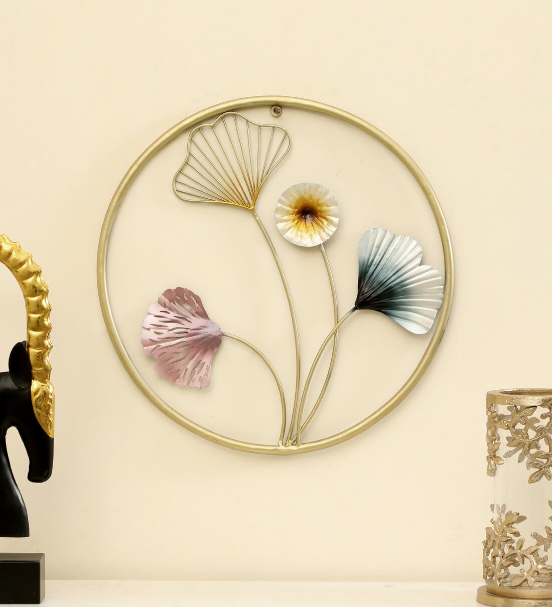 Buy Molecules Atom Iron Multicolour Metal Wall Art at 13% OFF by Vedas ...