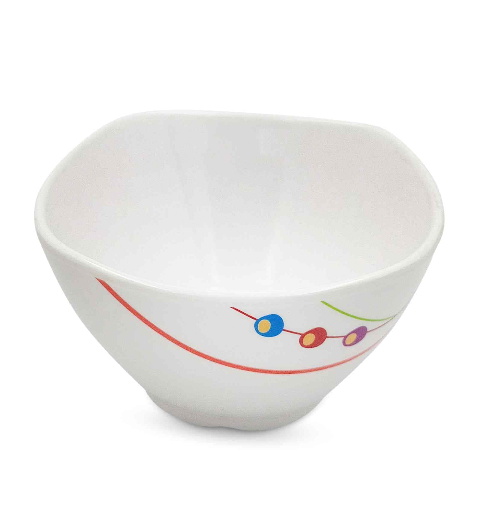 Buy Veg Bowl Set - Dppin Dots (4.0\) , Stain Free, Glazed Finish, Pure ...