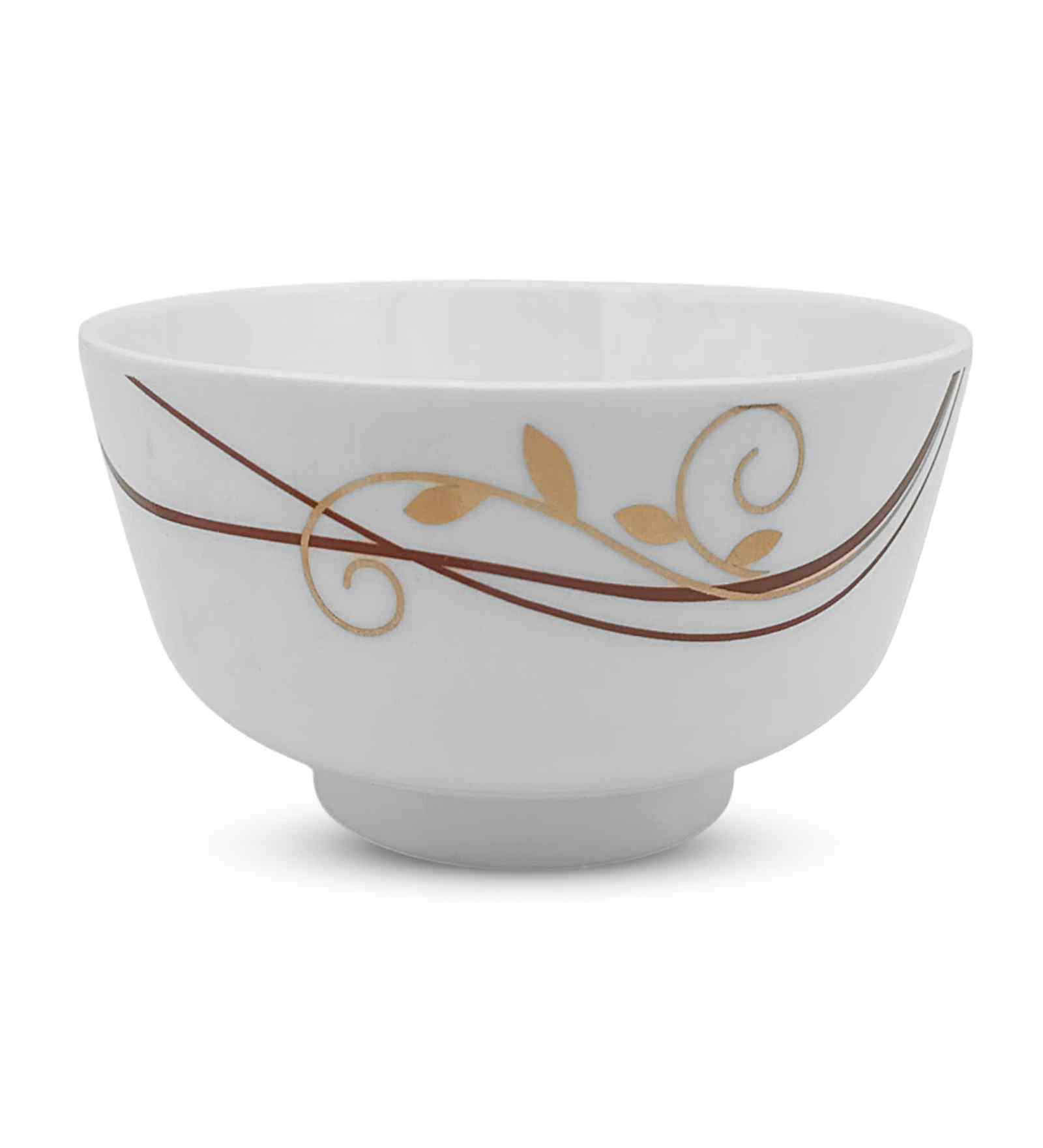 Buy Veg Bowl Set - Spiral Fluer (4.0\) , Stain Free, Glazed Finish ...