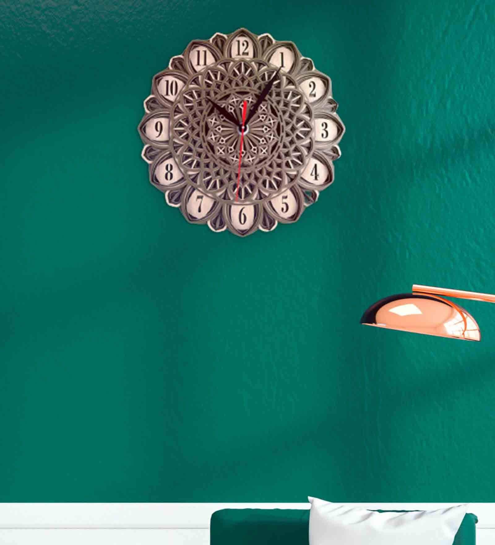 Buy Venner Wood Analog Round Traditional Wall Clock at 22% OFF by ...