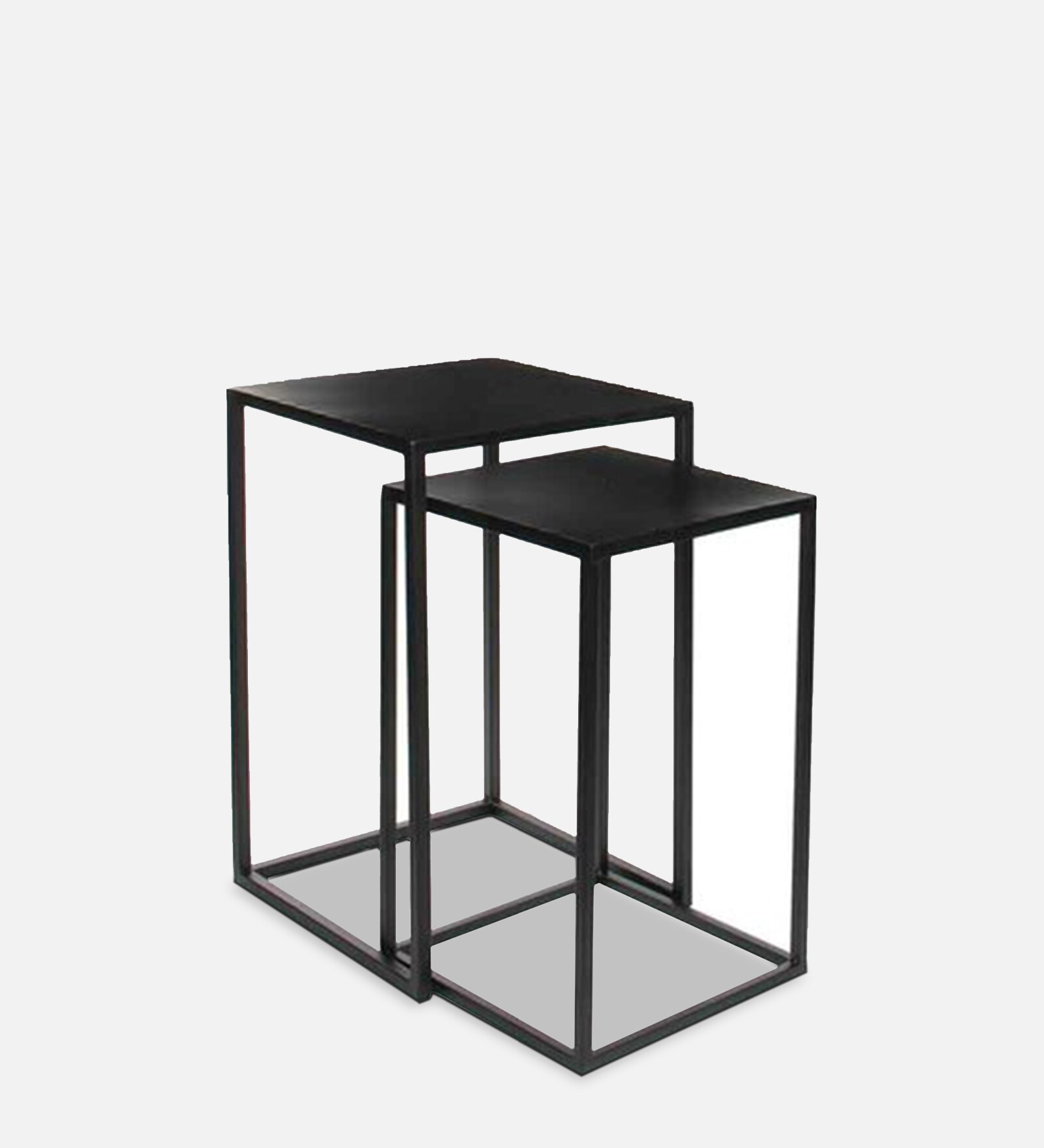 Buy Vester End Table (Set of 2) in Black Colour at 56% OFF by Furncasa ...