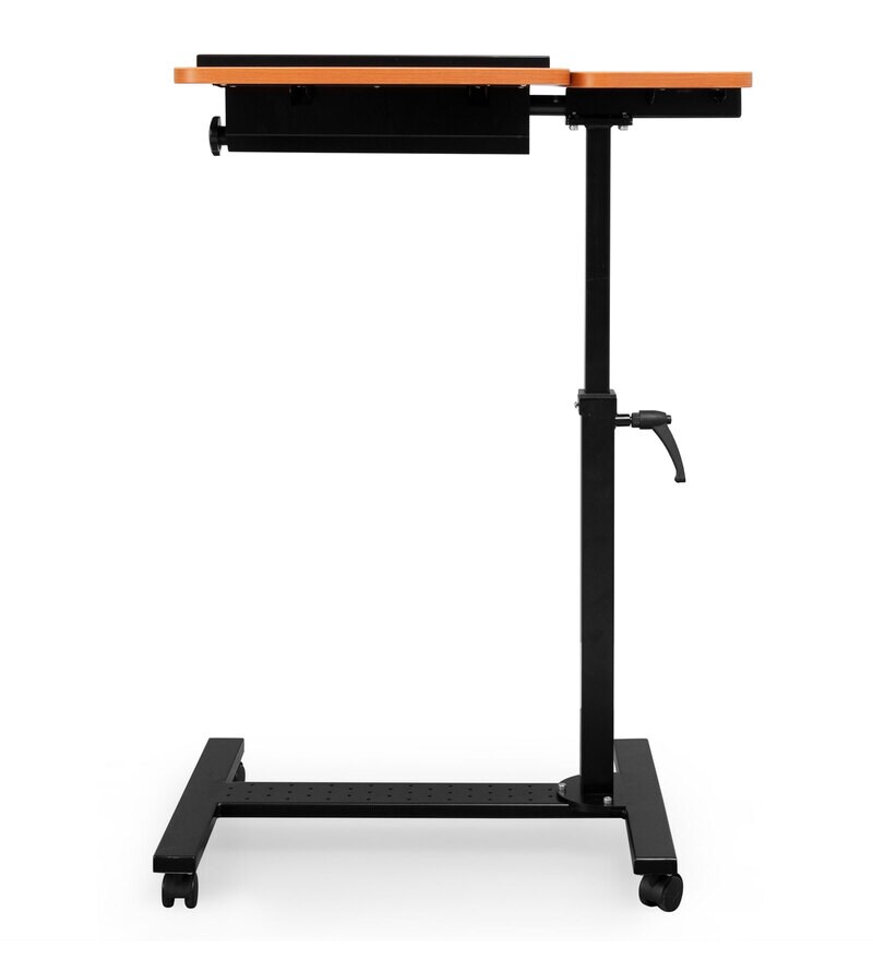 Buy Versatable Metal Portable Table in Brown Finish by The Home Office ...