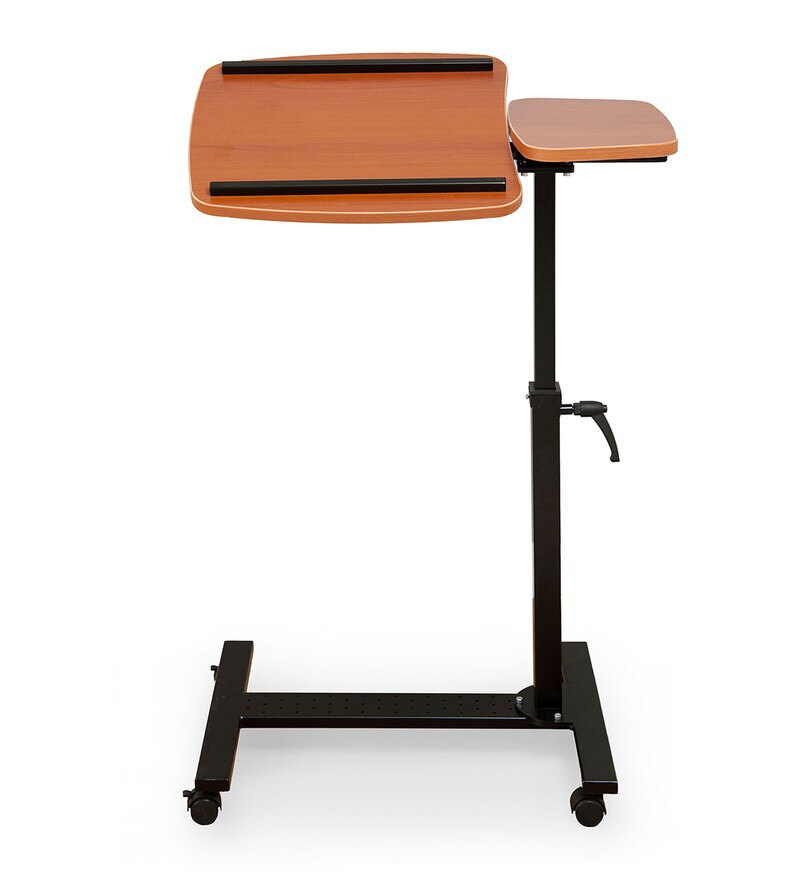 Buy Versatable Metal Portable Table in Brown Finish by The Home Office ...