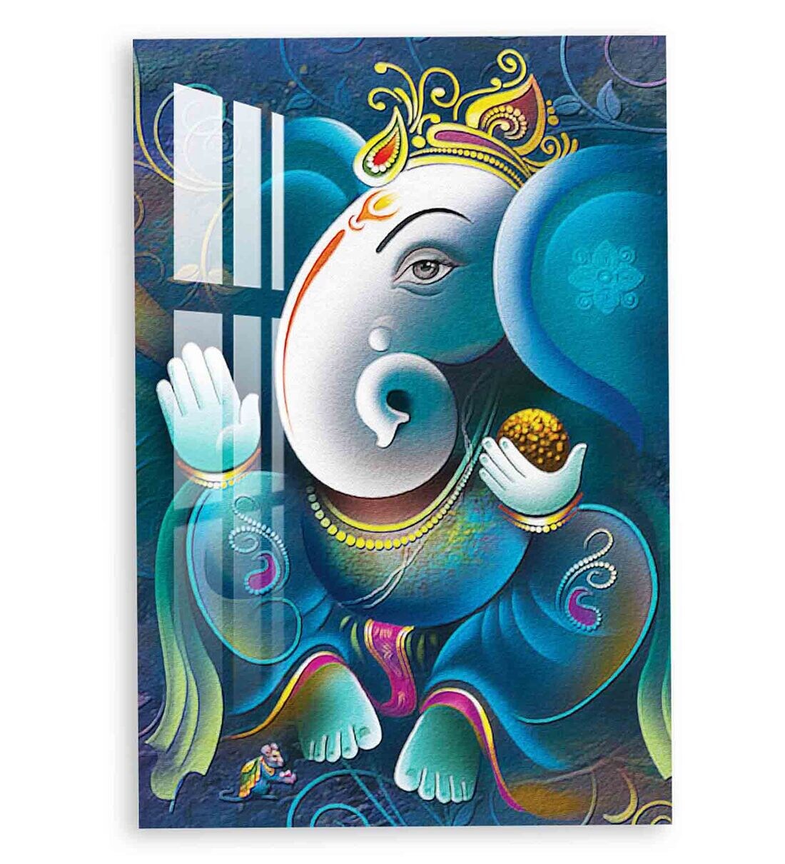 Buy Vignharta Ganesh Acrylic Spiritual Art Prints by The Next Decor ...