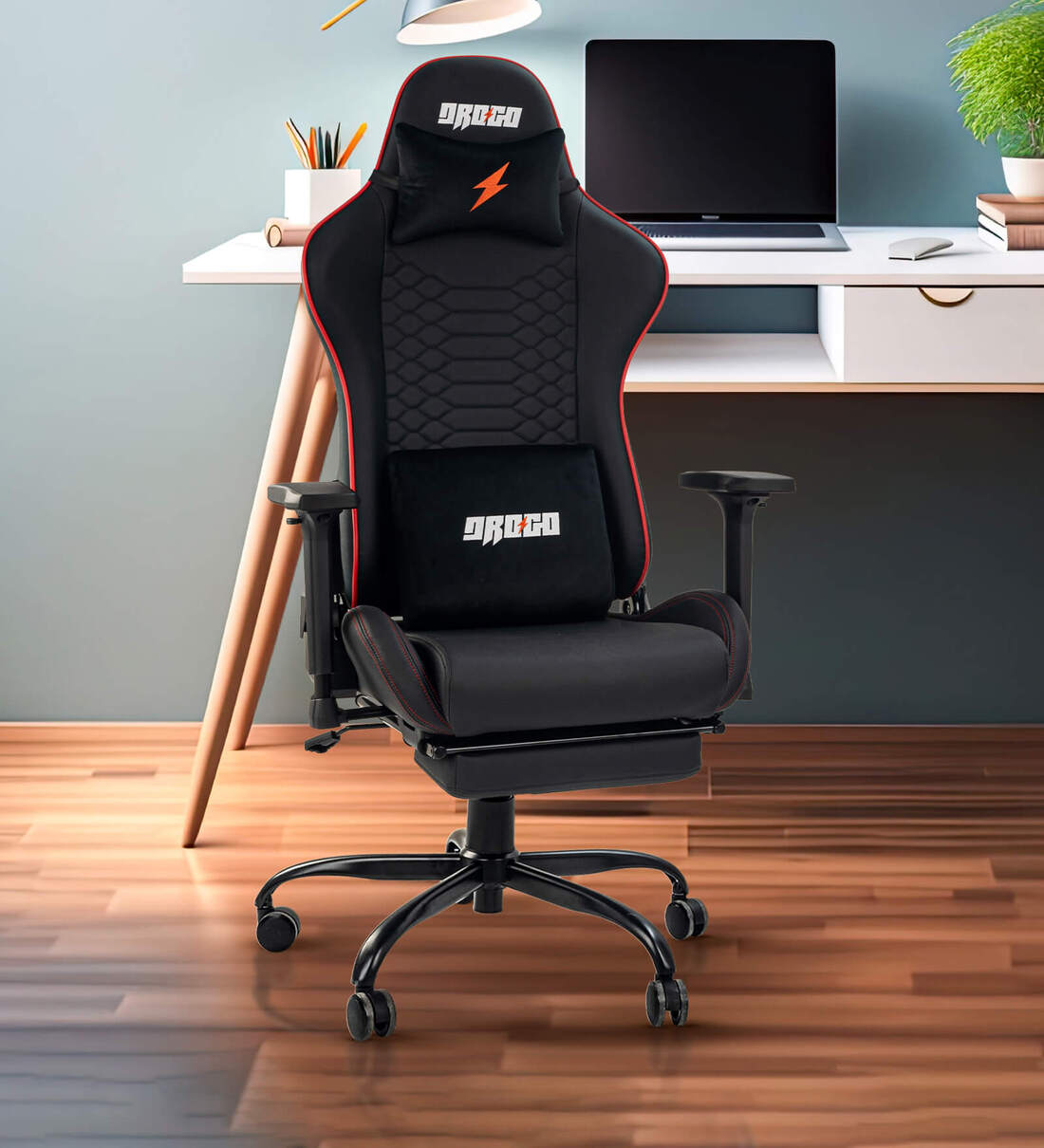 Buy Viper Gaming Chair in Black And Red Colour at 32% OFF by Drogo ...