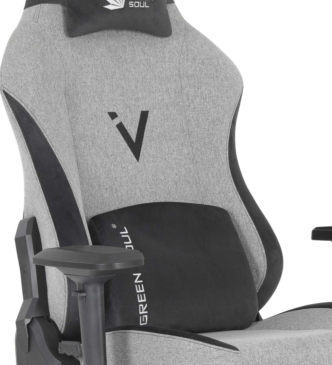 Buy Vision Fabric Gaming Chair in Grey Colour Online - Gaming Chairs ...