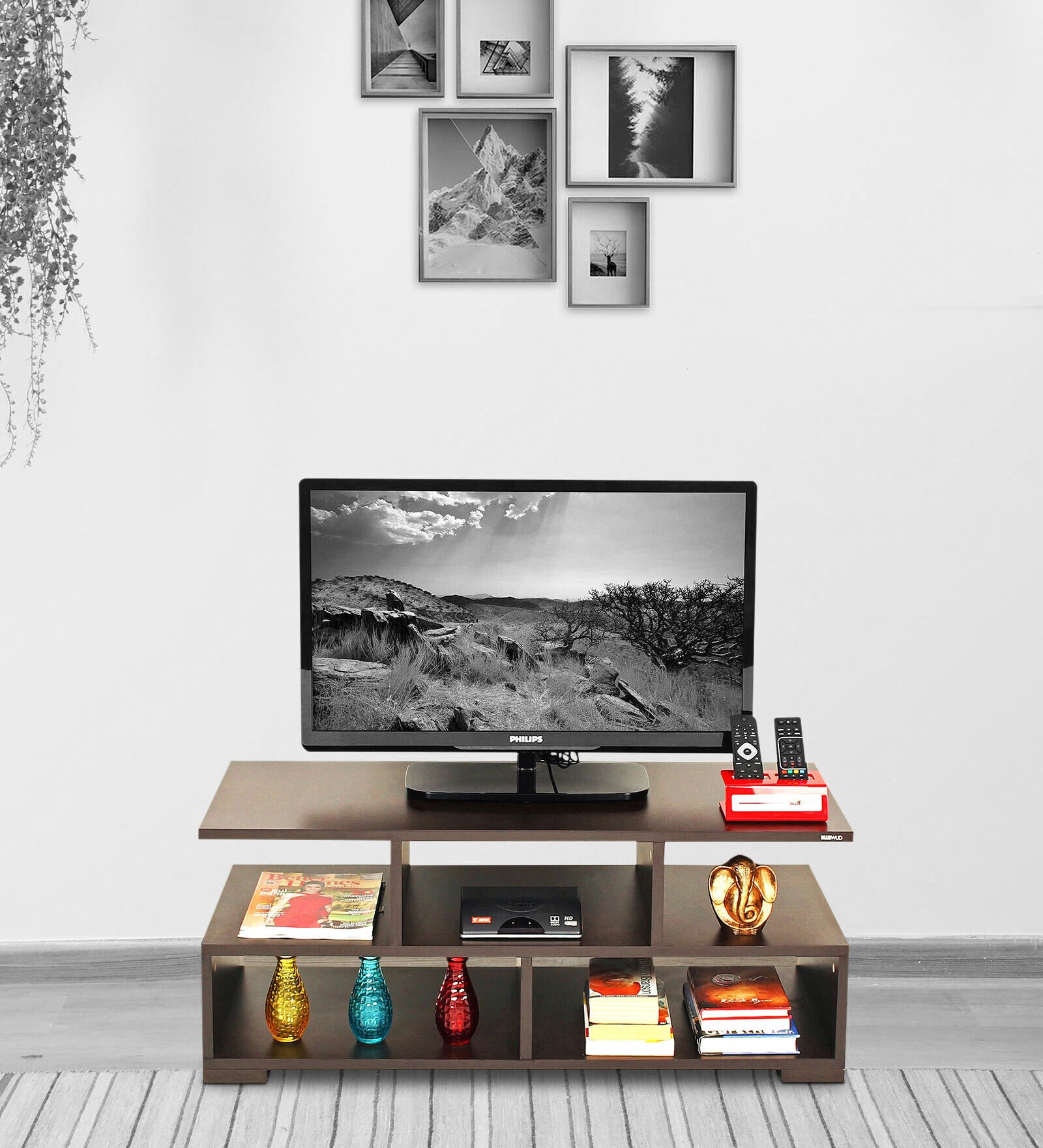 Buy Victor TV Unit in Wenge Finish at 42% OFF by bluewud | Pepperfry