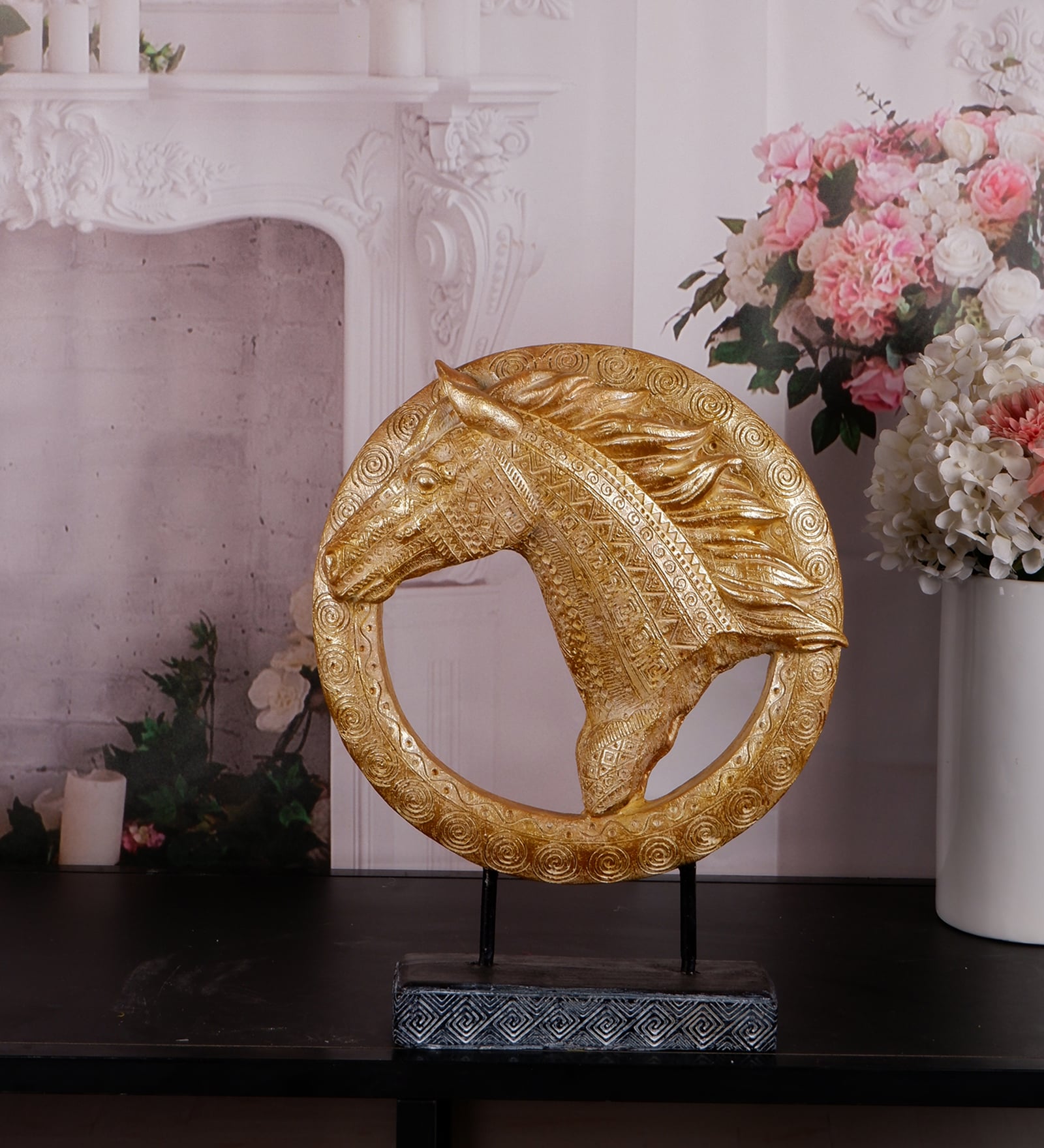 Buy Victorian Gold Polyresin Showpiece at 60% OFF by The White Ink ...