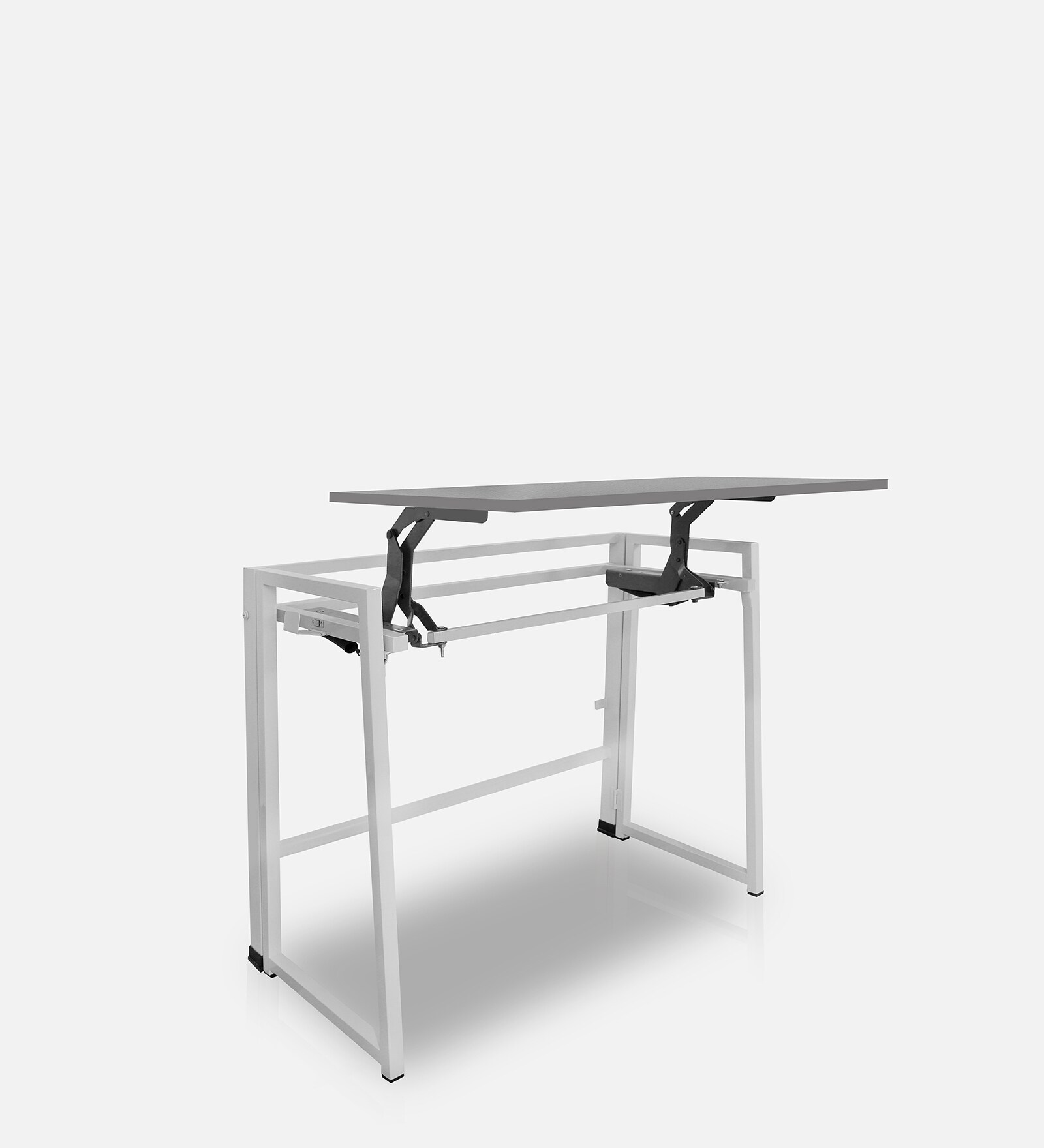 Buy Vincent Height Adjustable Study Table in Grey Finish at 35% OFF by ...